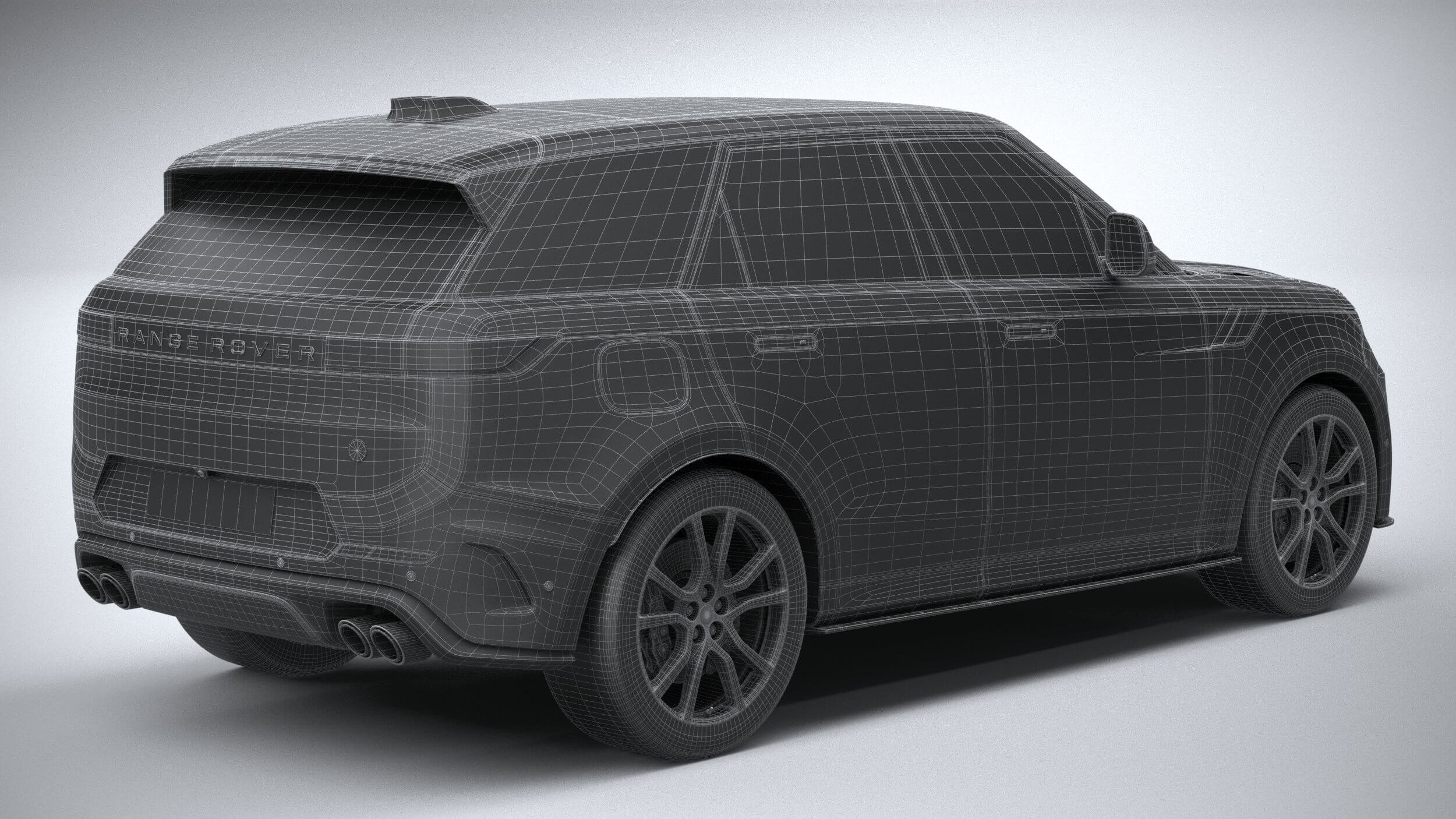 Land Rover Range Rover Sport SV 2024 - 3D Model by SQUIR