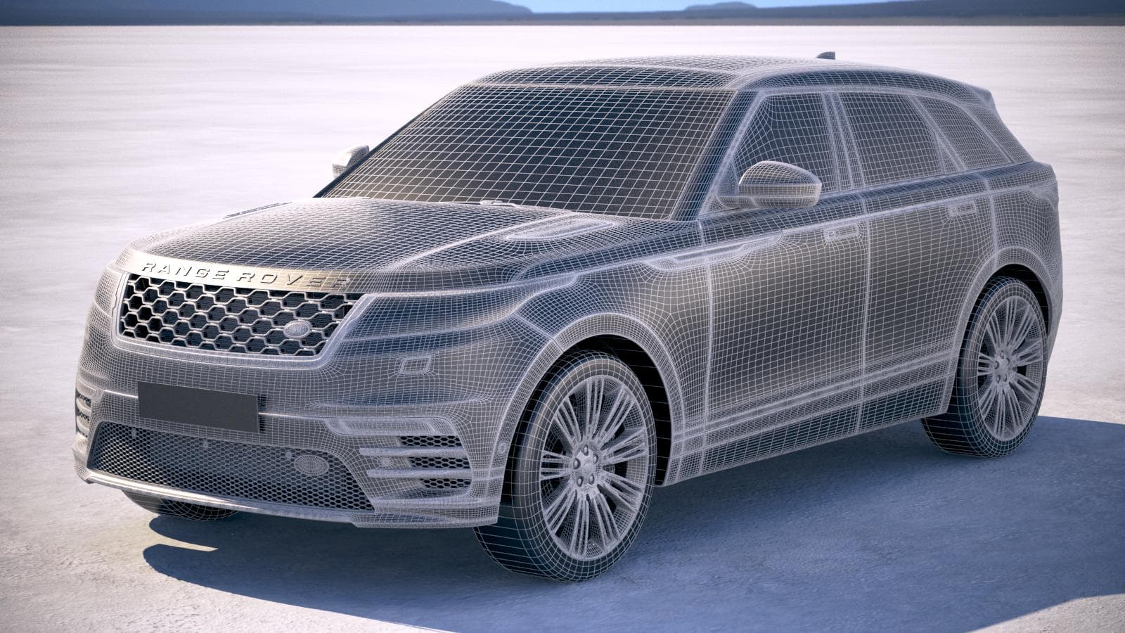 Land Rover Range Rover Velar 2018 - 3D Model by SQUIR