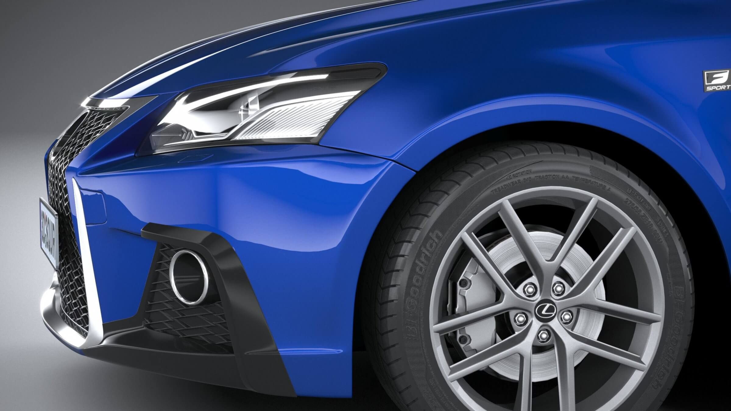 Lexus CT 200h 2020 - 3D Model by SQUIR