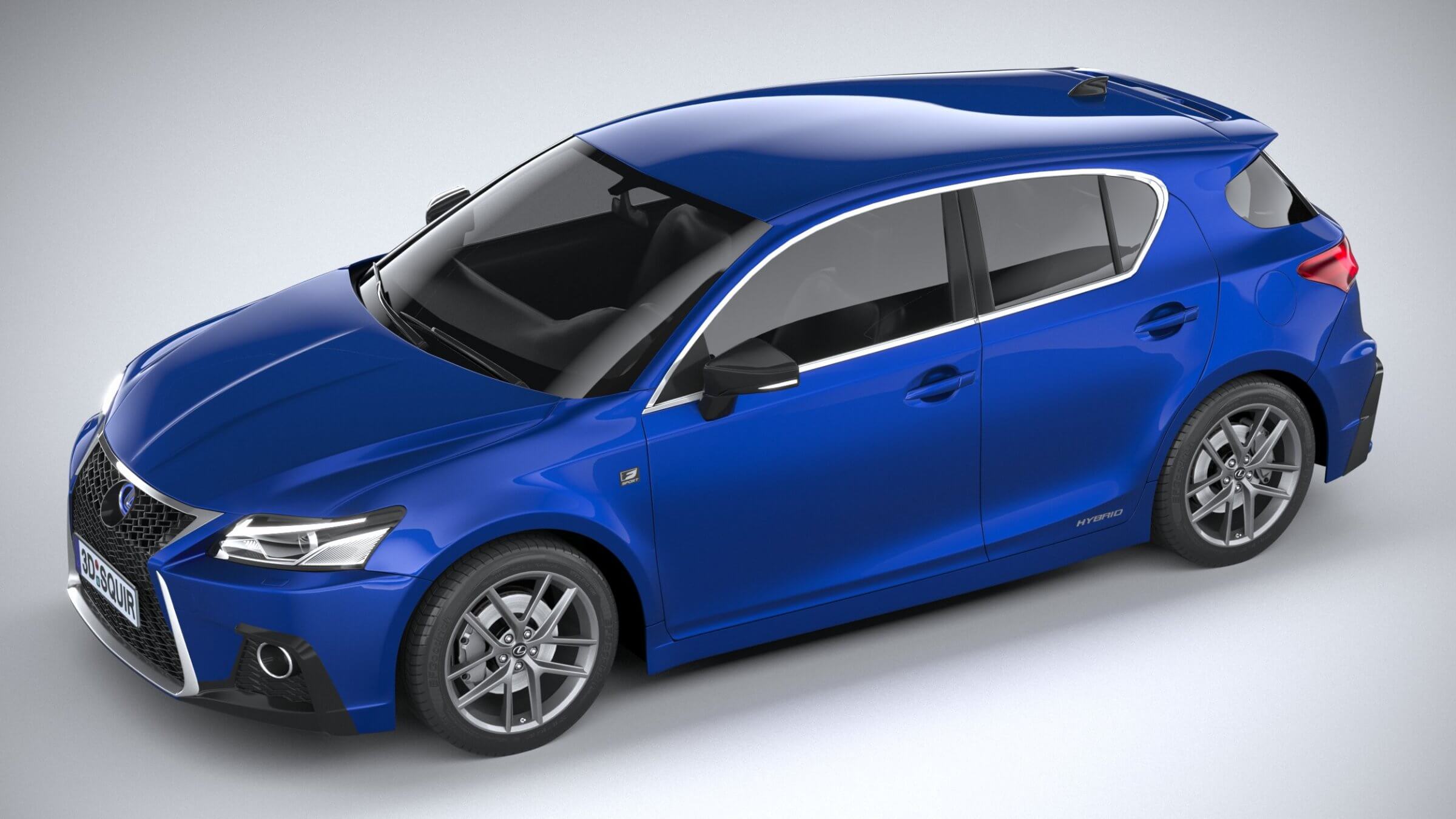 Lexus CT 200h 2020 - 3D Model by SQUIR