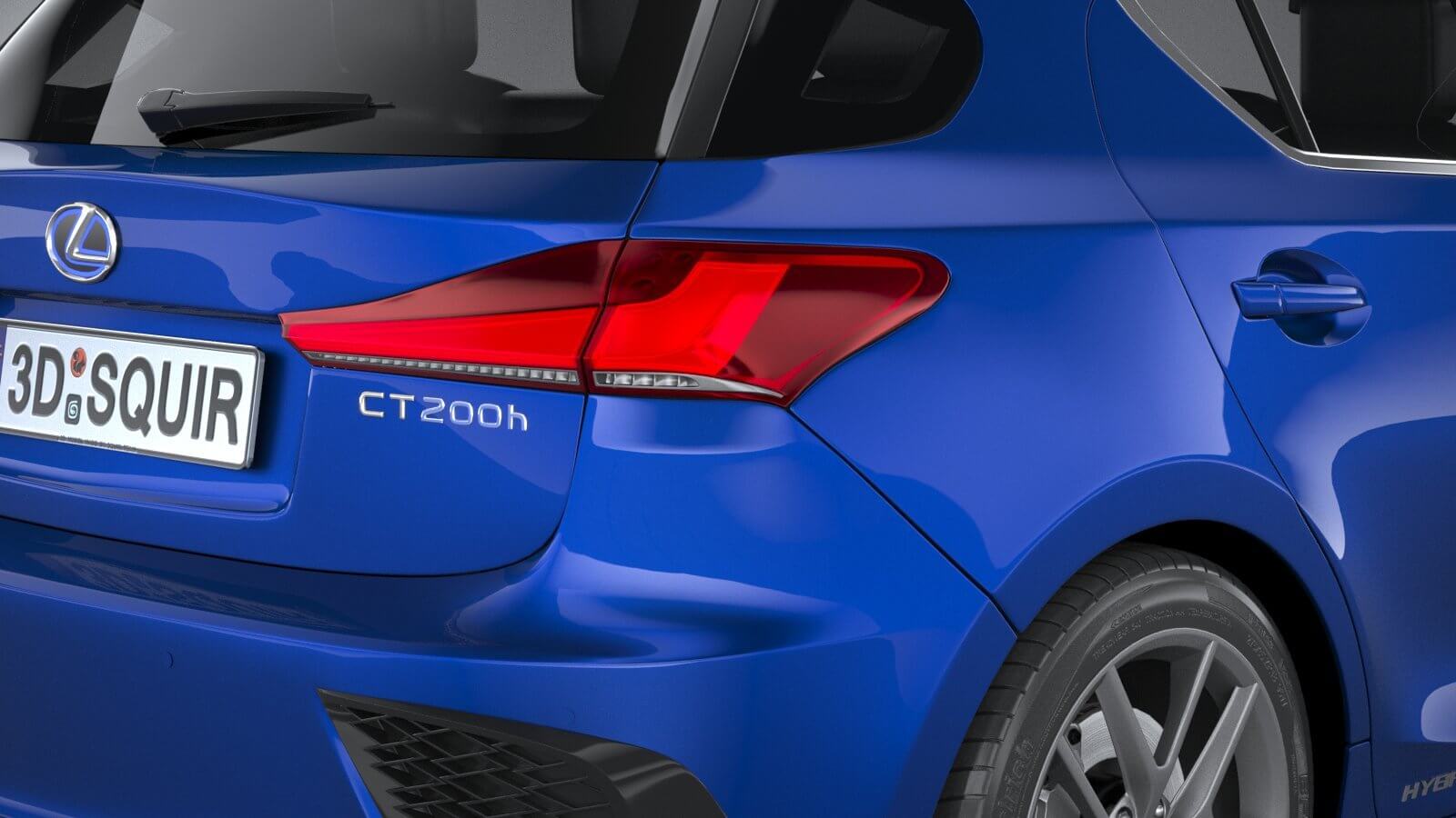 Lexus CT 200h 2020 - 3D Model by SQUIR