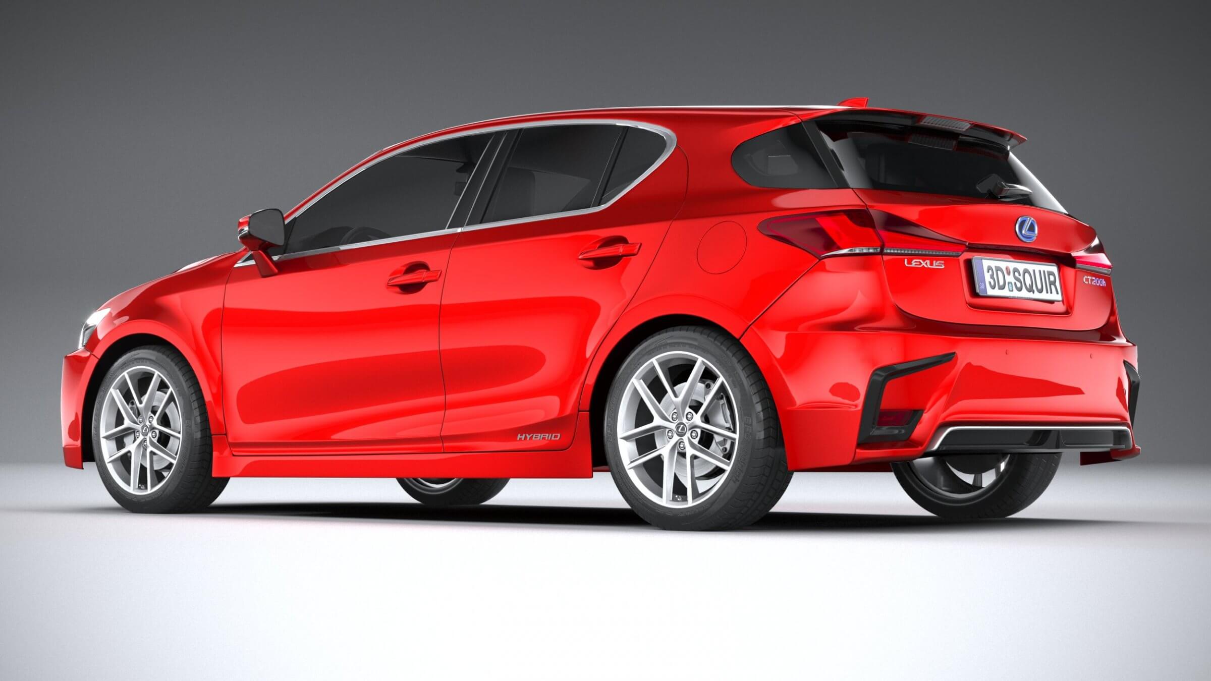 Lexus CT 200h Regular 2020 - 3D Model by SQUIR