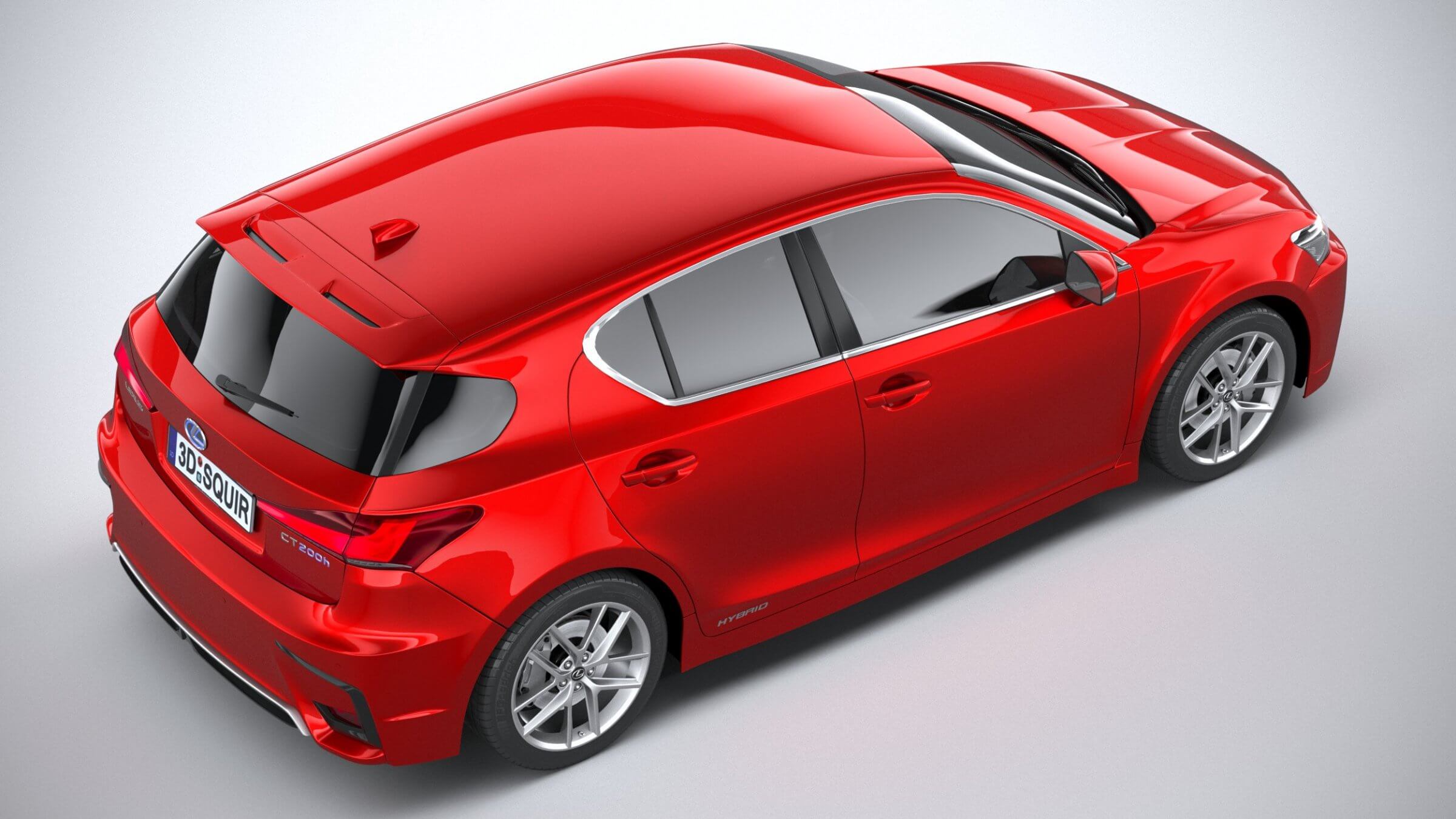 Lexus CT 200h Regular 2020 - 3D Model by SQUIR