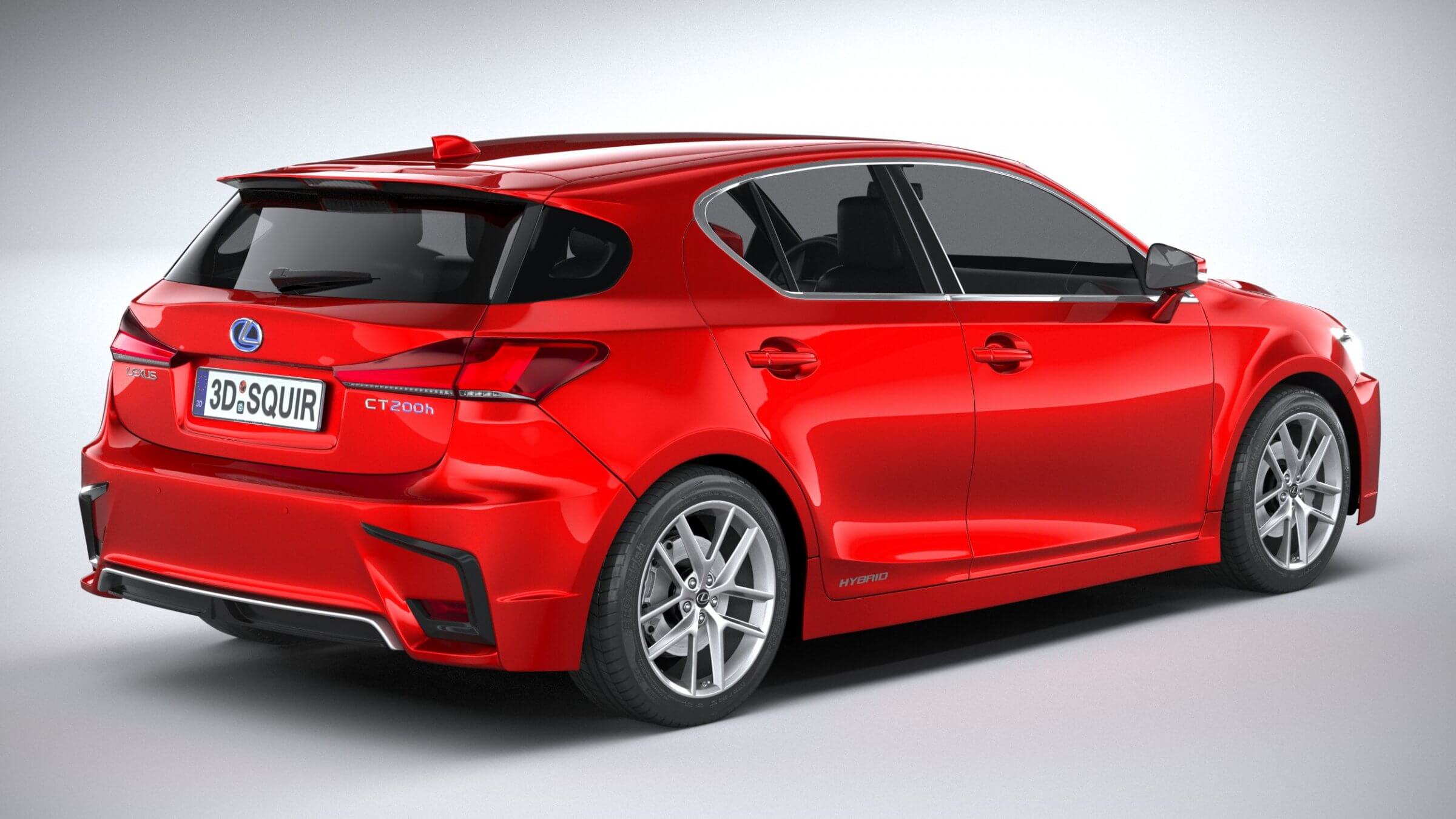 Lexus CT 200h Regular 2020 - 3D Model by SQUIR