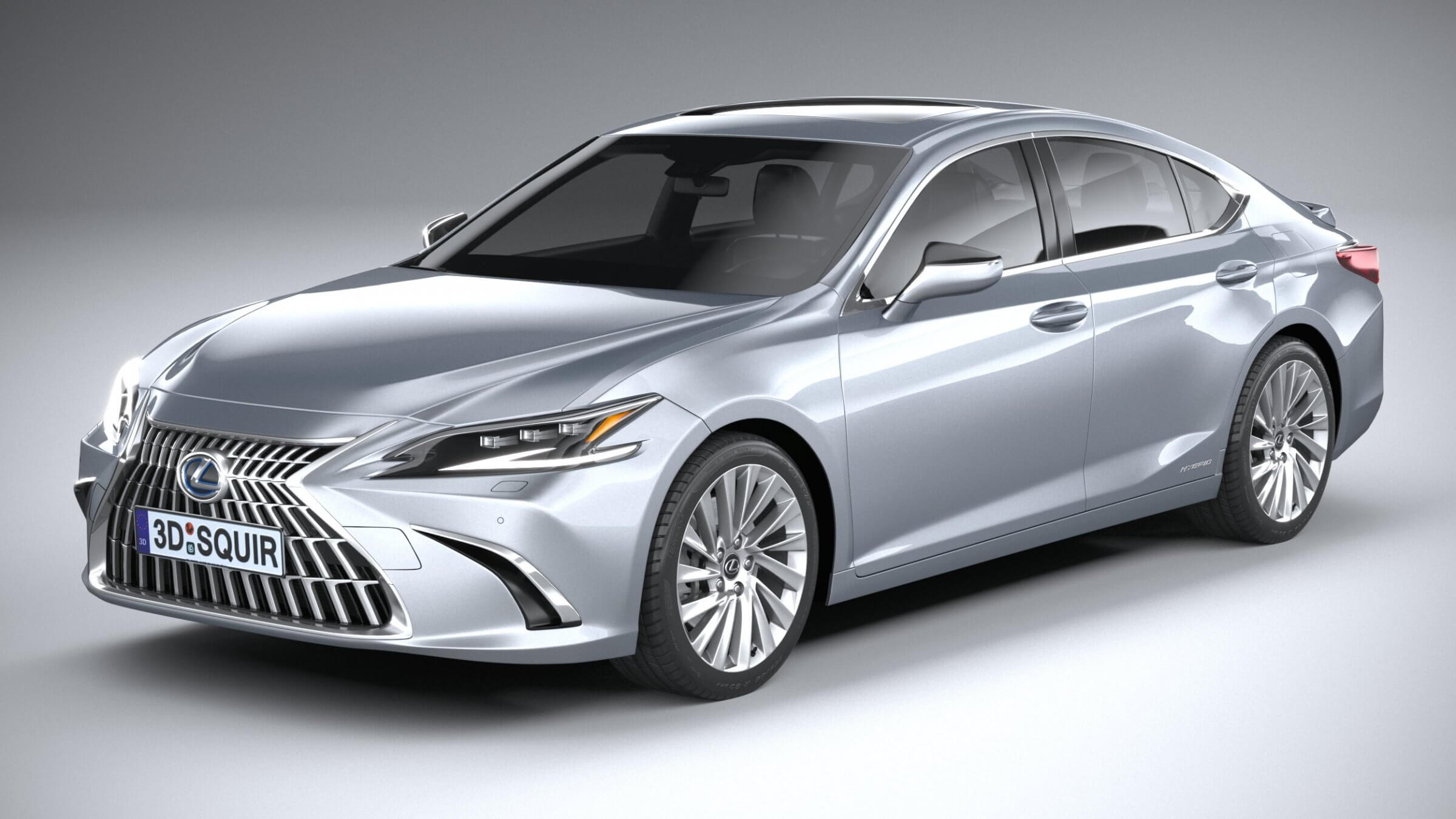 Lexus ES 2022 - 3D Model by SQUIR