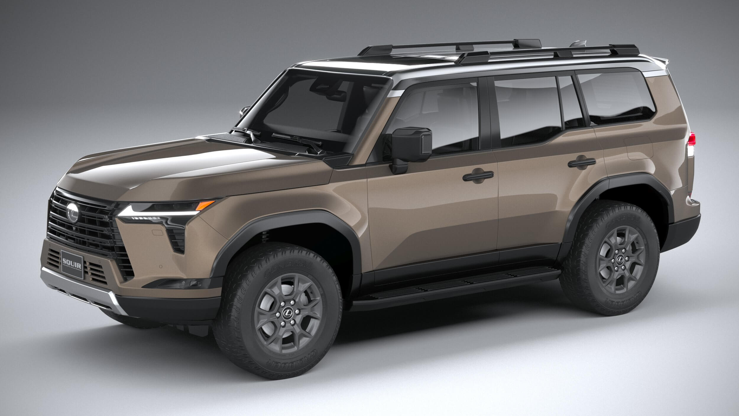 Lexus GX 2024 - 3D Model by SQUIR