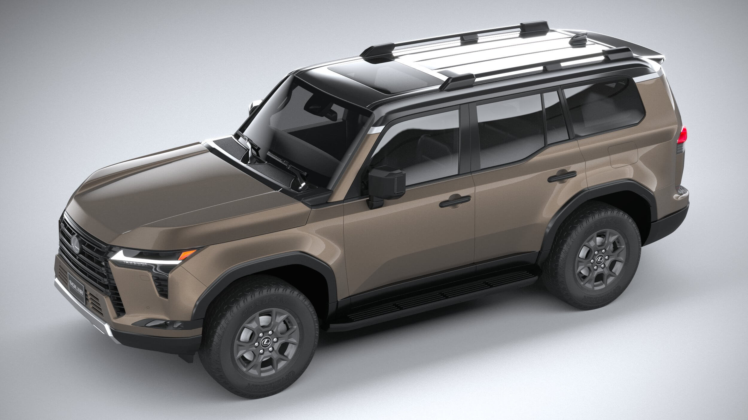 Lexus GX 2024 - 3D Model by SQUIR