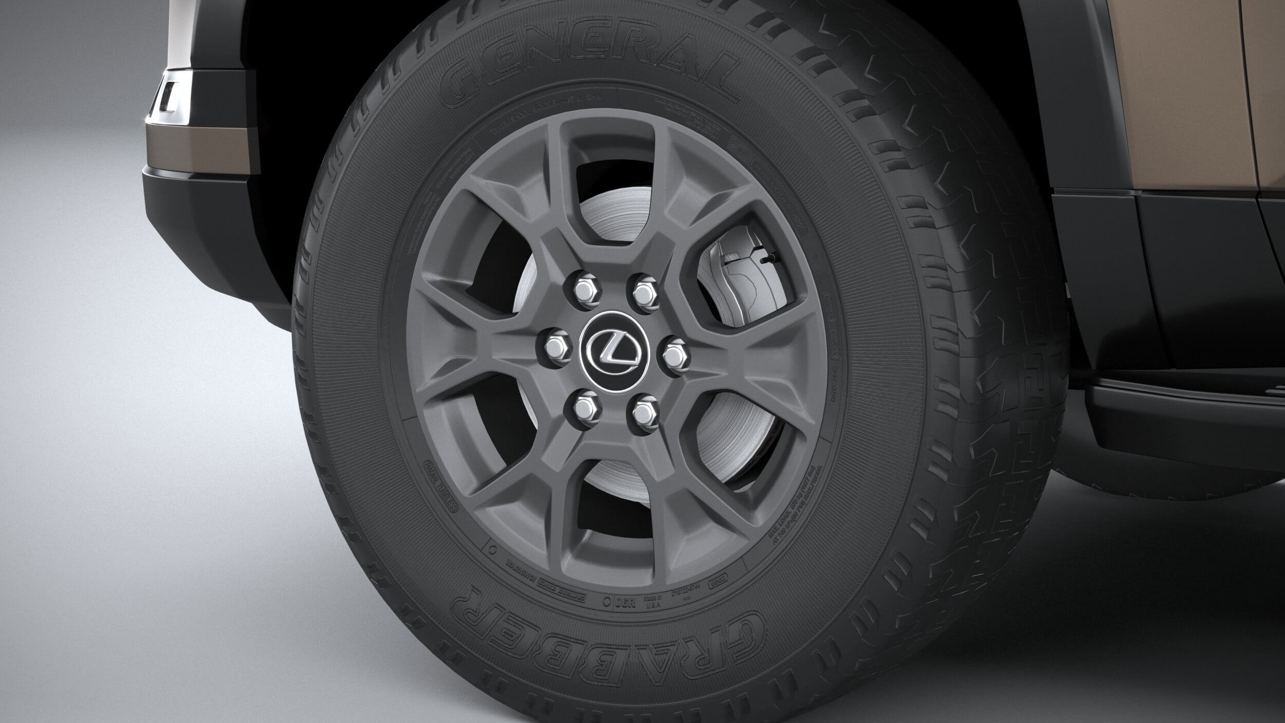 Lexus GX 2024 - 3D Model by SQUIR