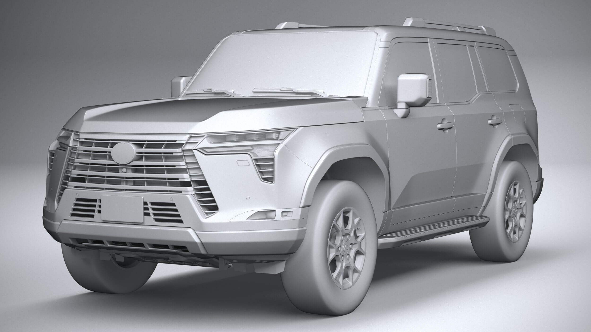 Lexus GX 2024 - 3D Model by SQUIR