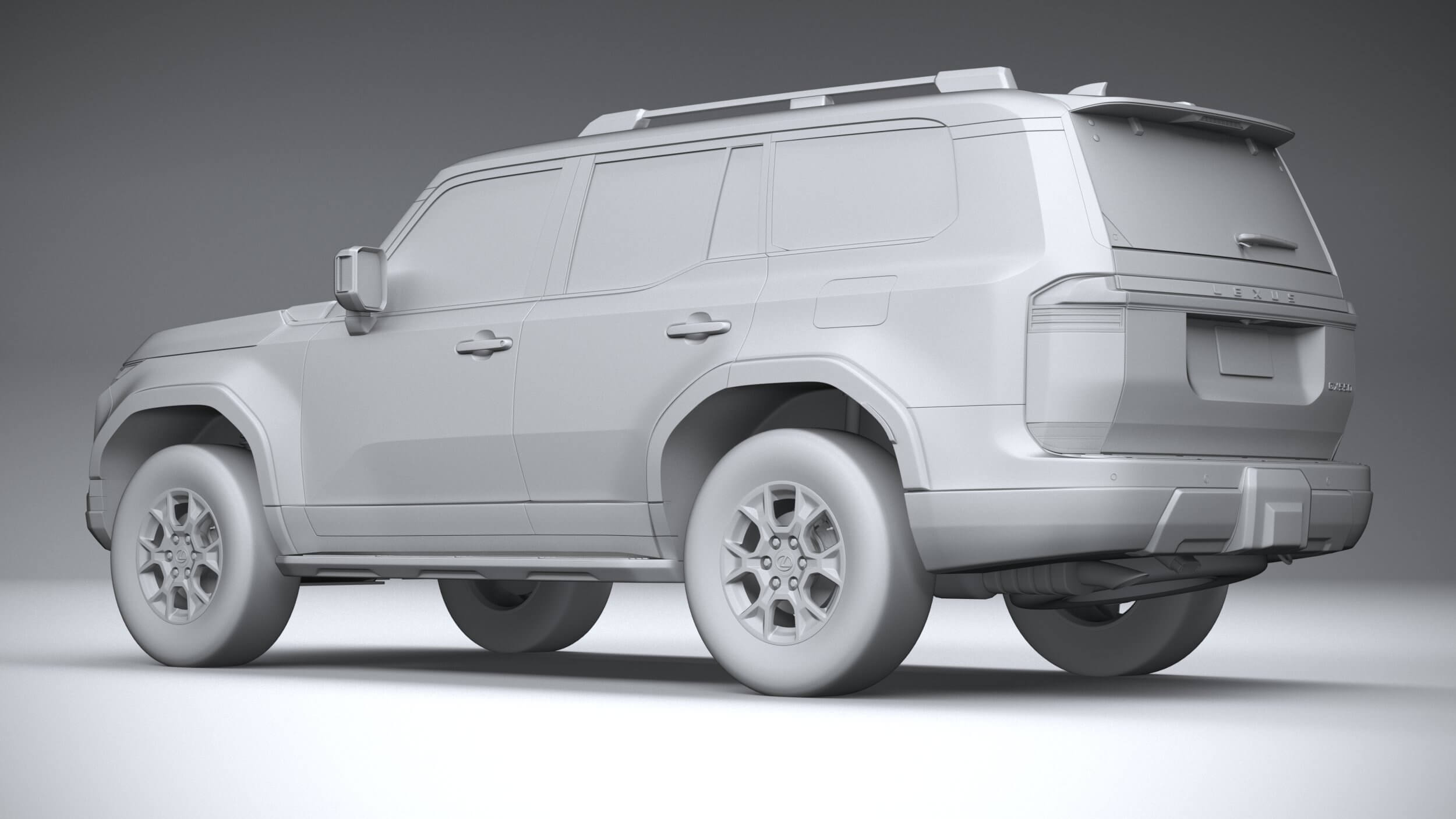 Lexus GX 2024 - 3D Model by SQUIR