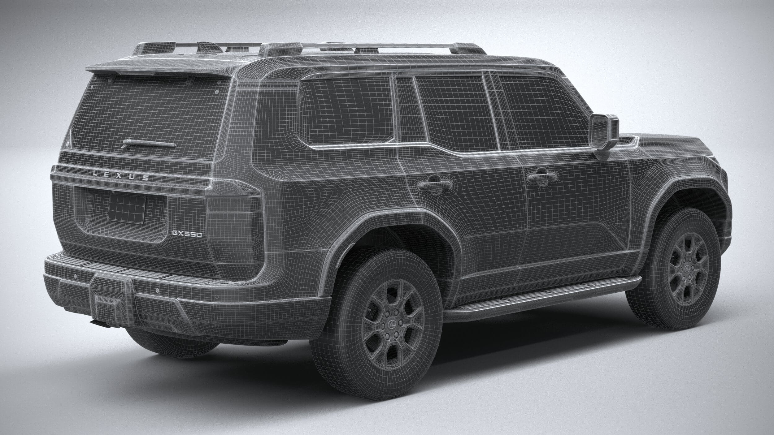 Lexus GX 2024 - 3D Model by SQUIR