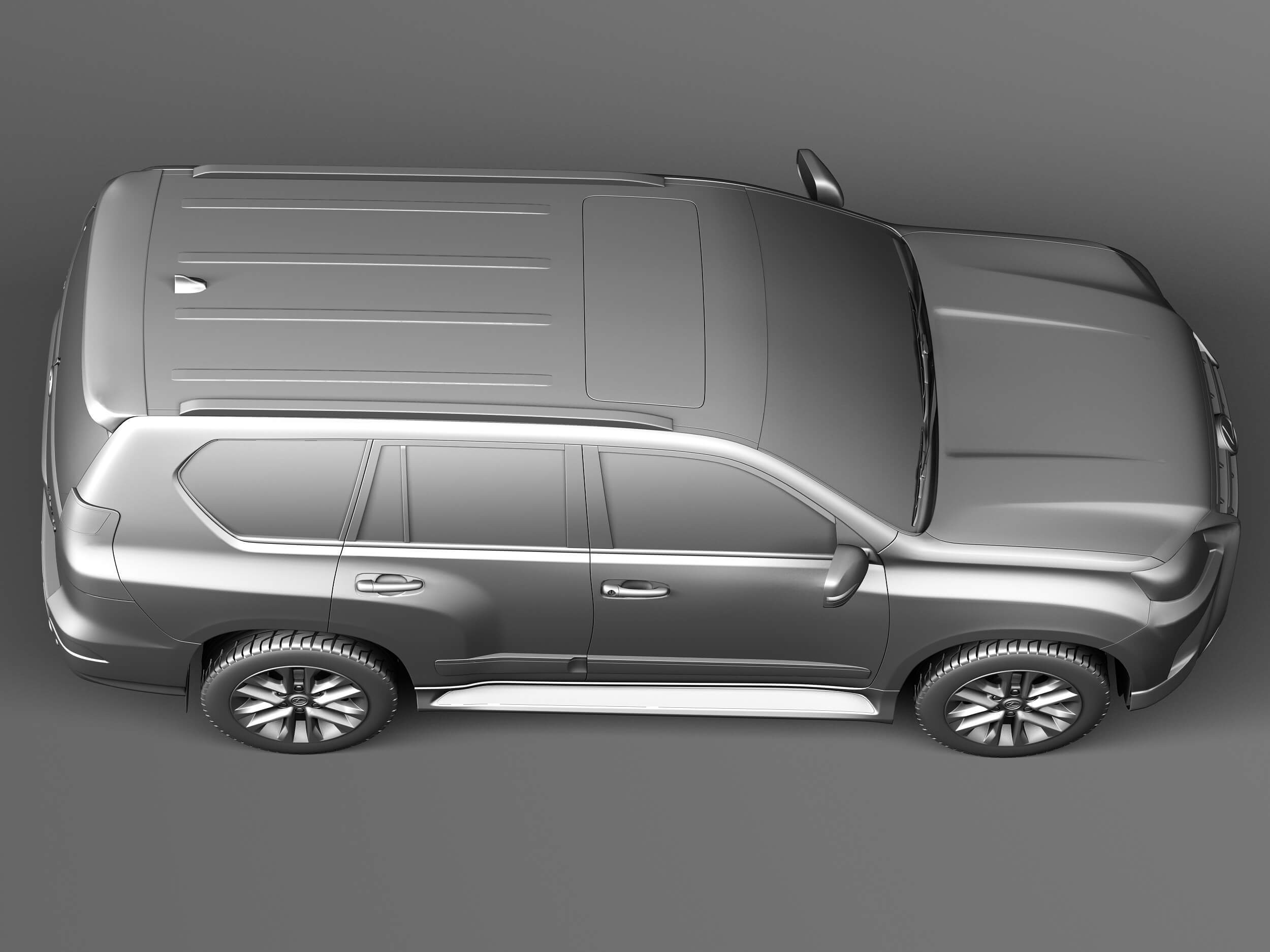 Lexus GX 460 2014 - 3D Model by SQUIR
