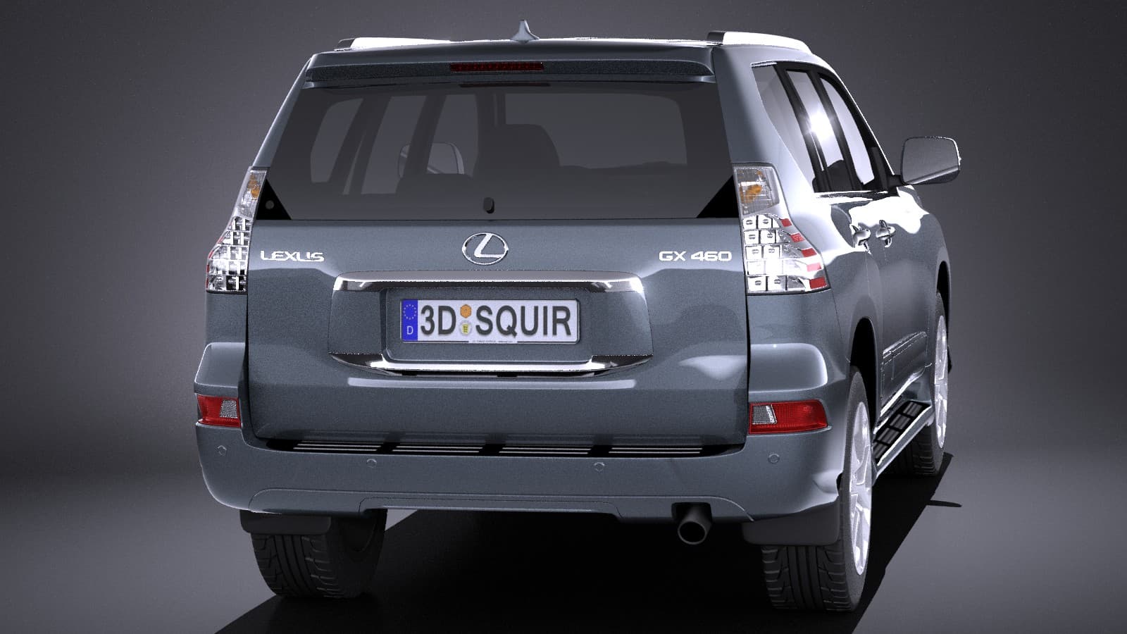 Lexus GX 460 2016 (V-Ray) 3D Model by SQUIR