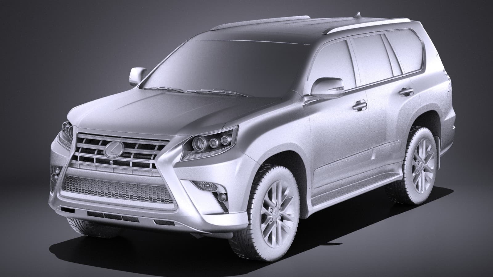 Lexus GX 460 2016 (V-Ray) 3D Model by SQUIR