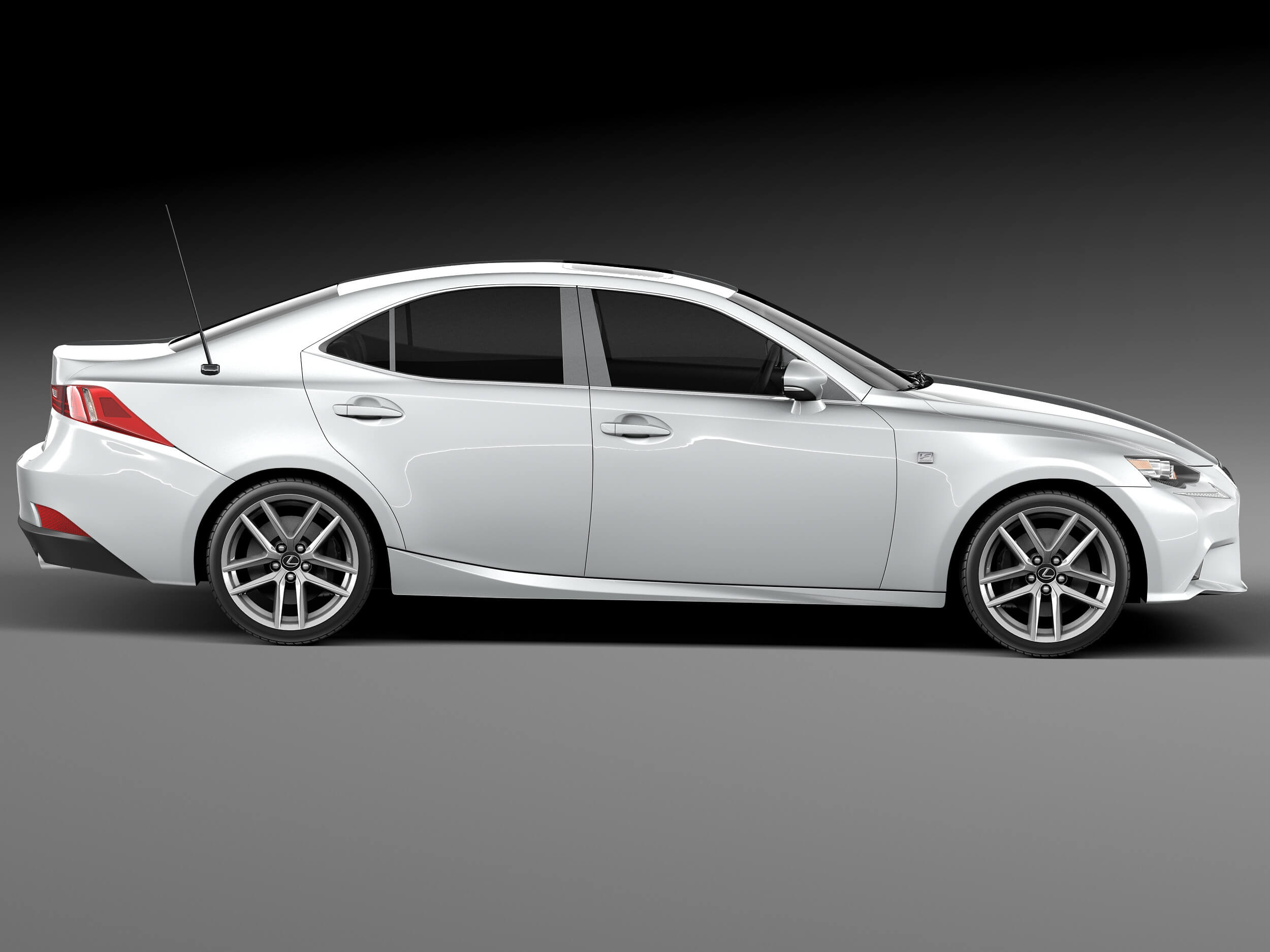 Lexus IS 2014 - 3D Model by SQUIR