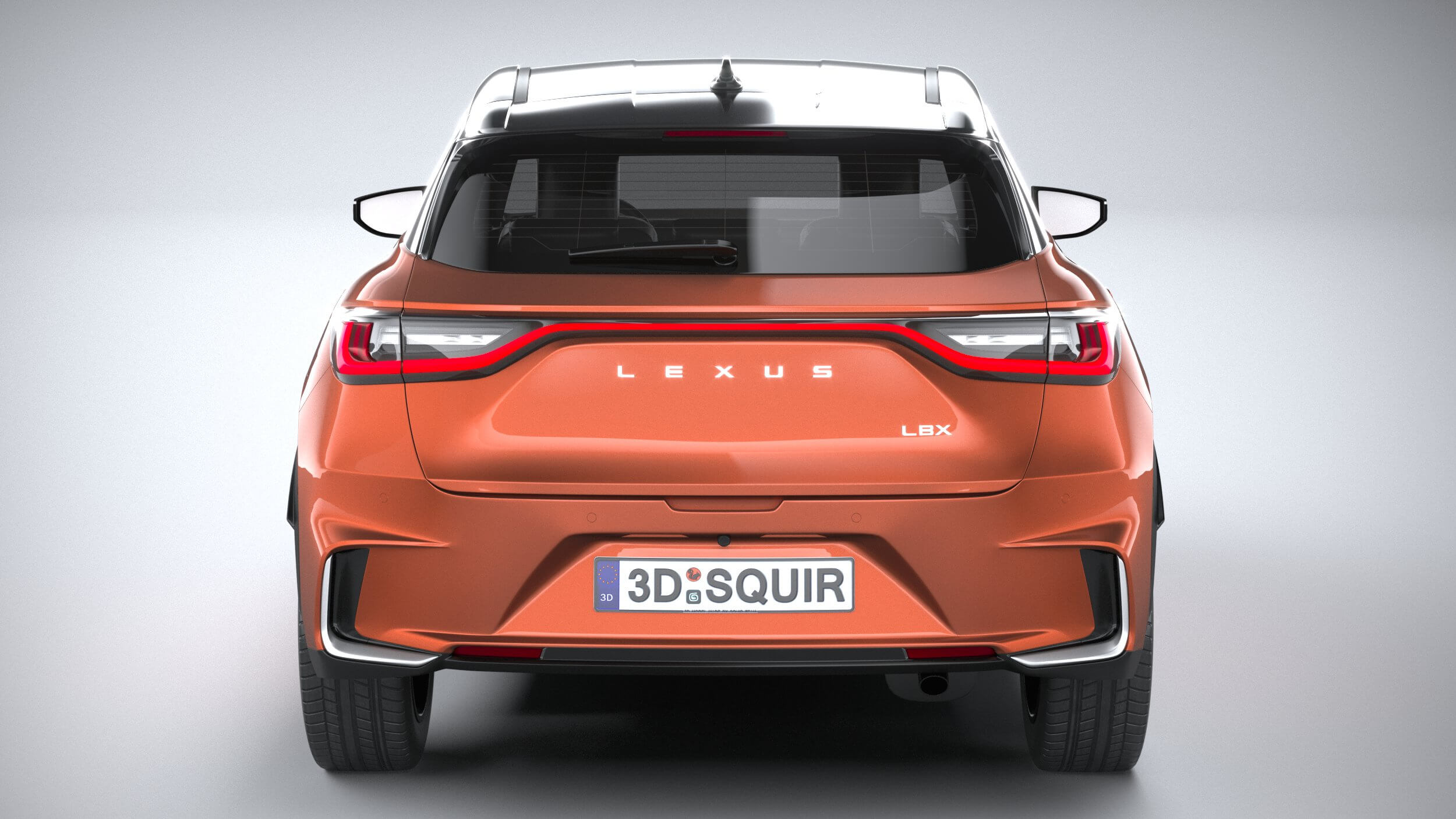 Lexus Lbx 2024 - 3D Model by SQUIR