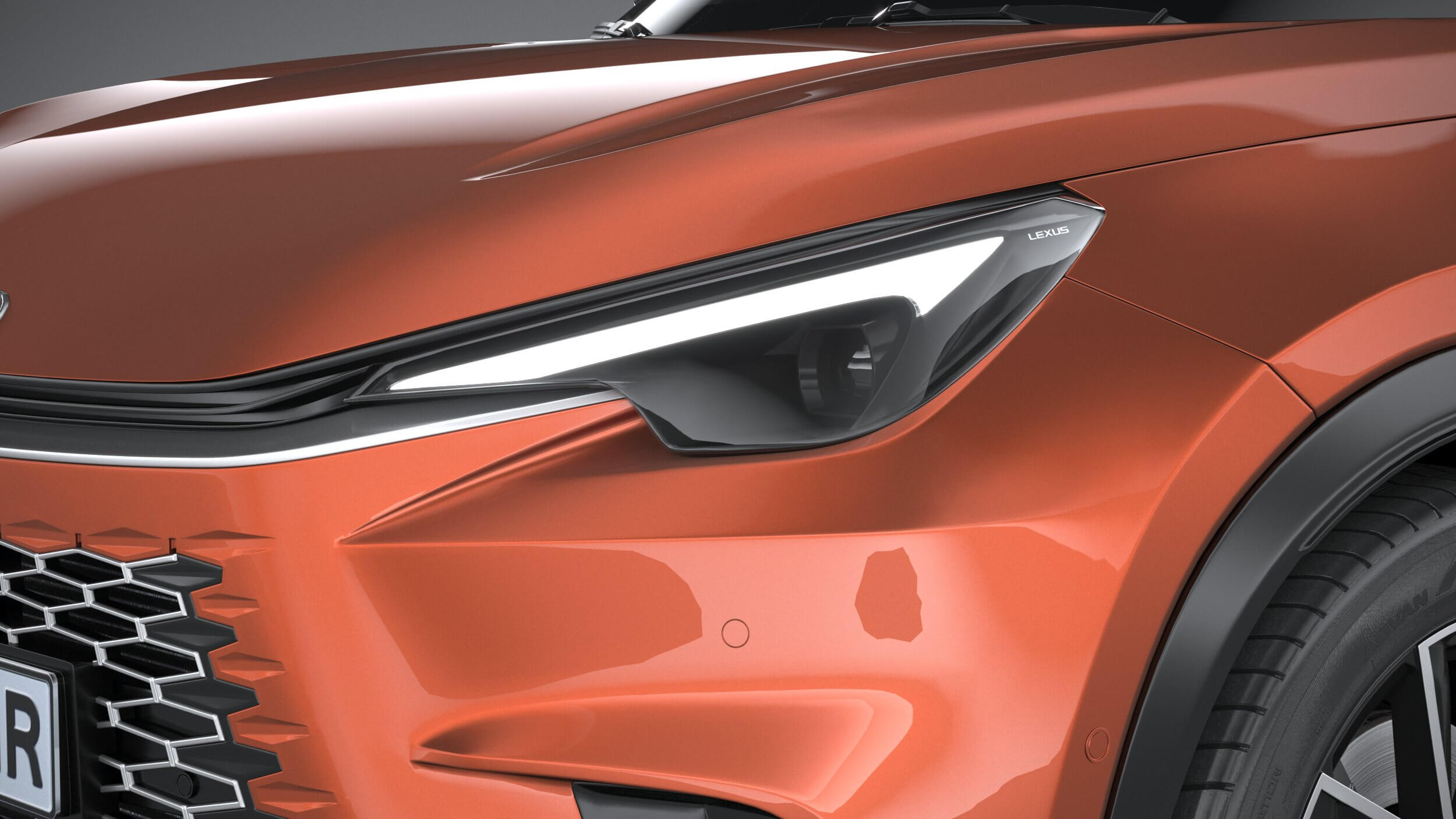 Lexus Lbx 2024 - 3D Model by SQUIR