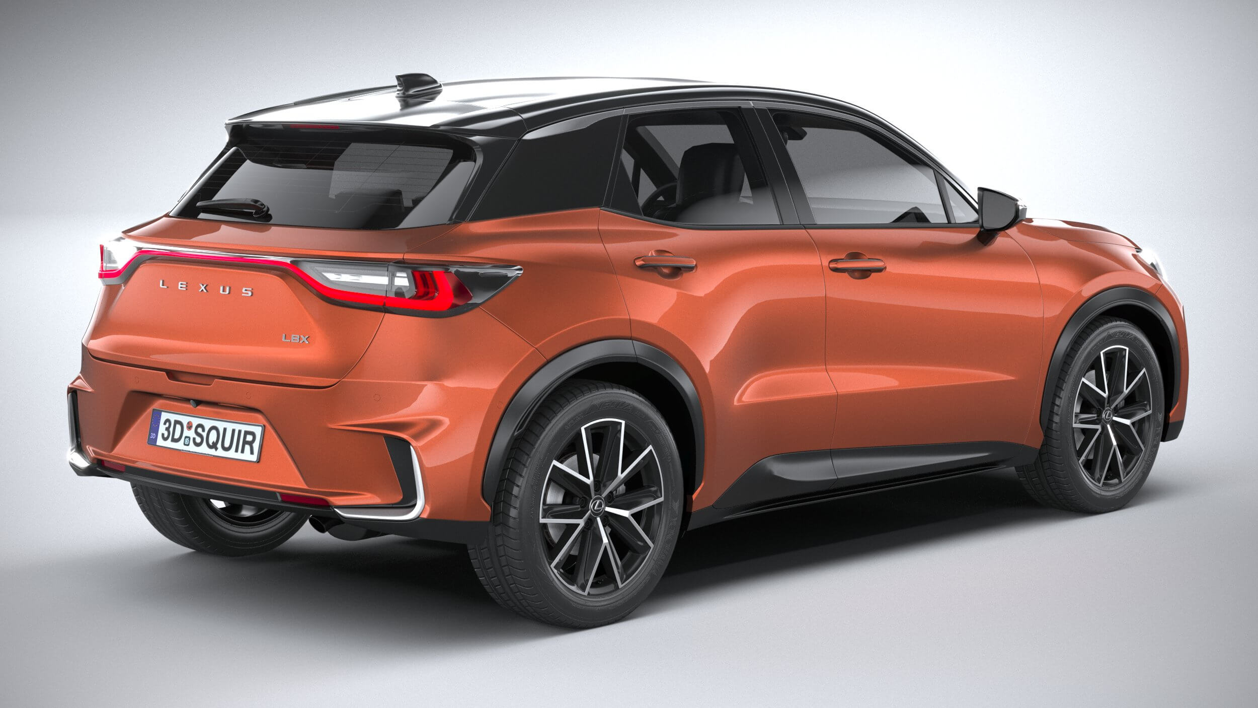 Lexus Lbx 2024 - 3D Model by SQUIR