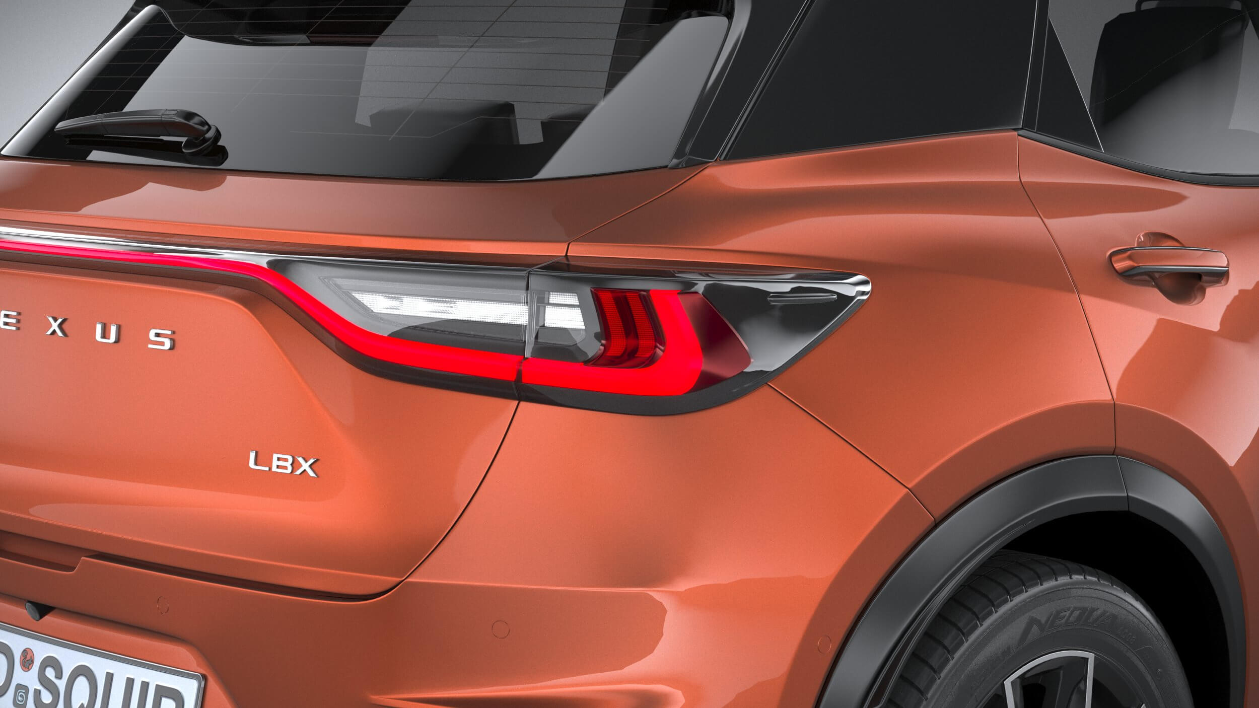 Lexus Lbx 2024 - 3D Model by SQUIR