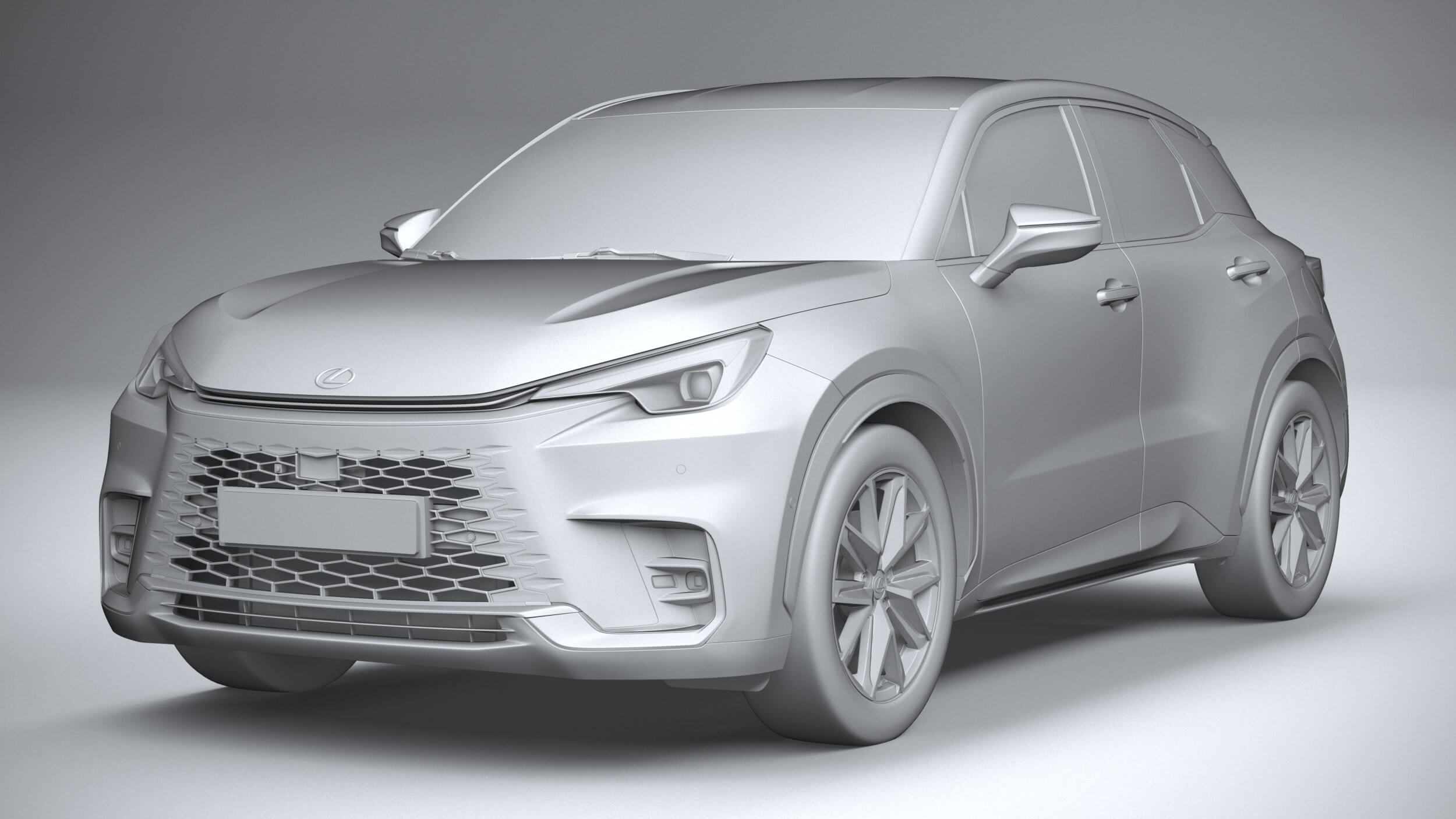 Lexus Lbx 2024 - 3D Model by SQUIR