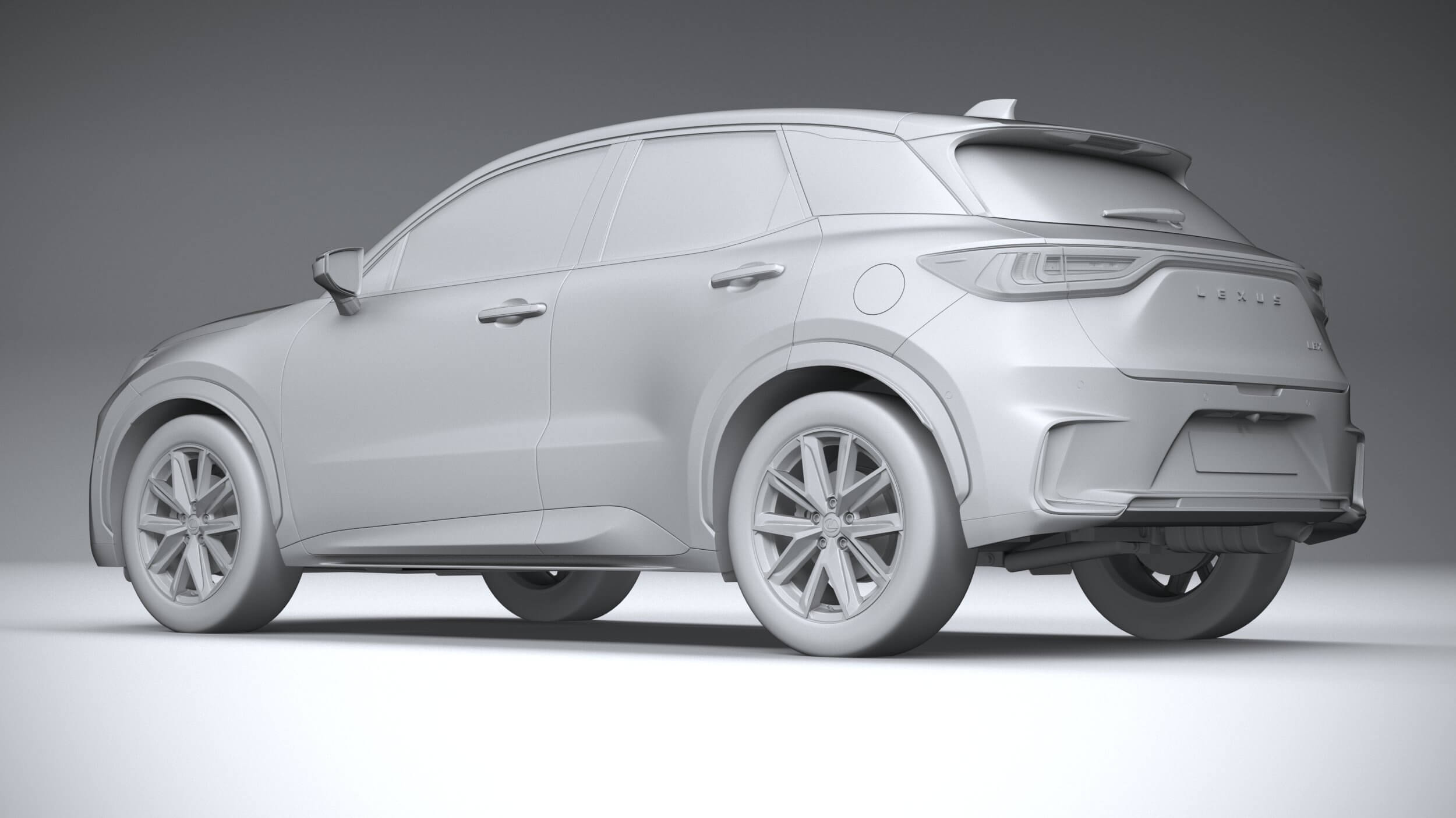 Lexus Lbx 2024 - 3D Model by SQUIR