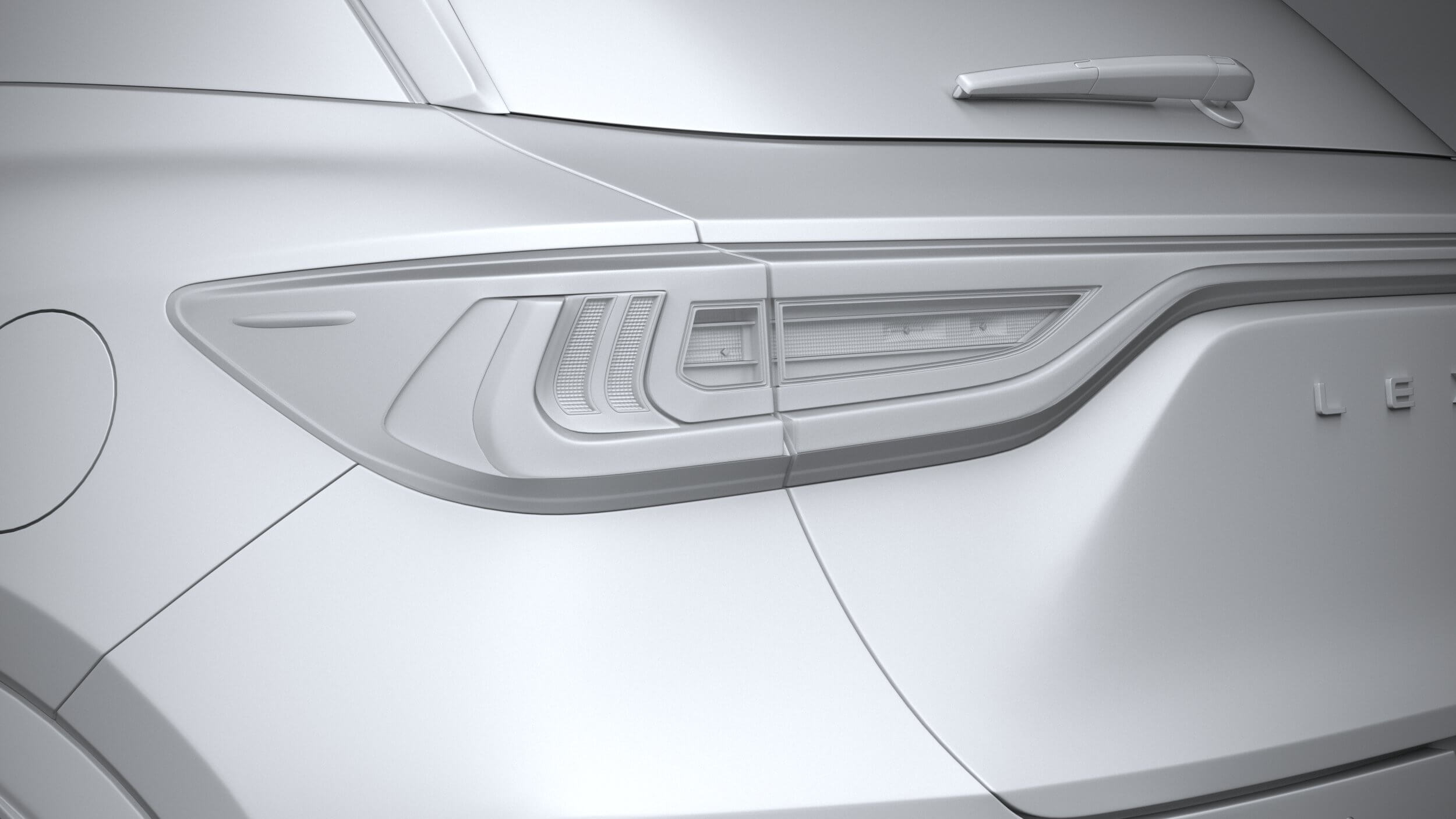 Lexus Lbx 2024 - 3D Model by SQUIR