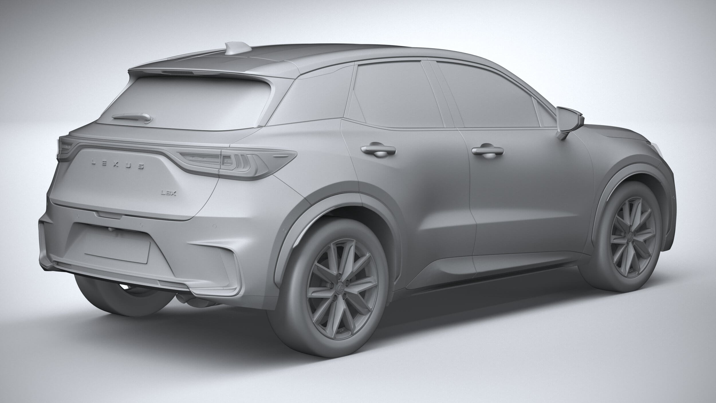 Lexus Lbx 2024 - 3D Model by SQUIR