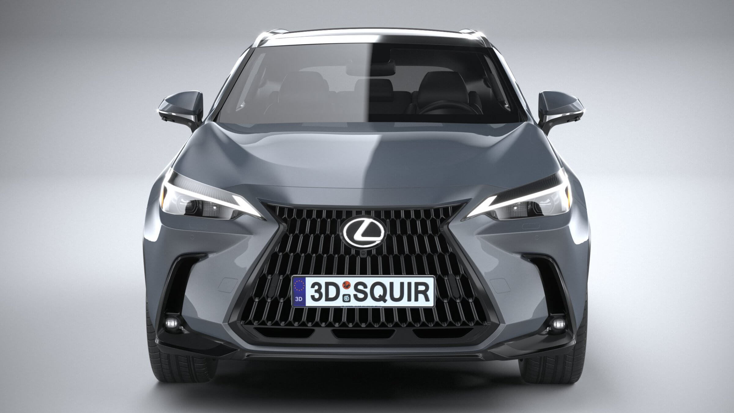 Lexus NX300 Regular 2022 - 3D Model by SQUIR