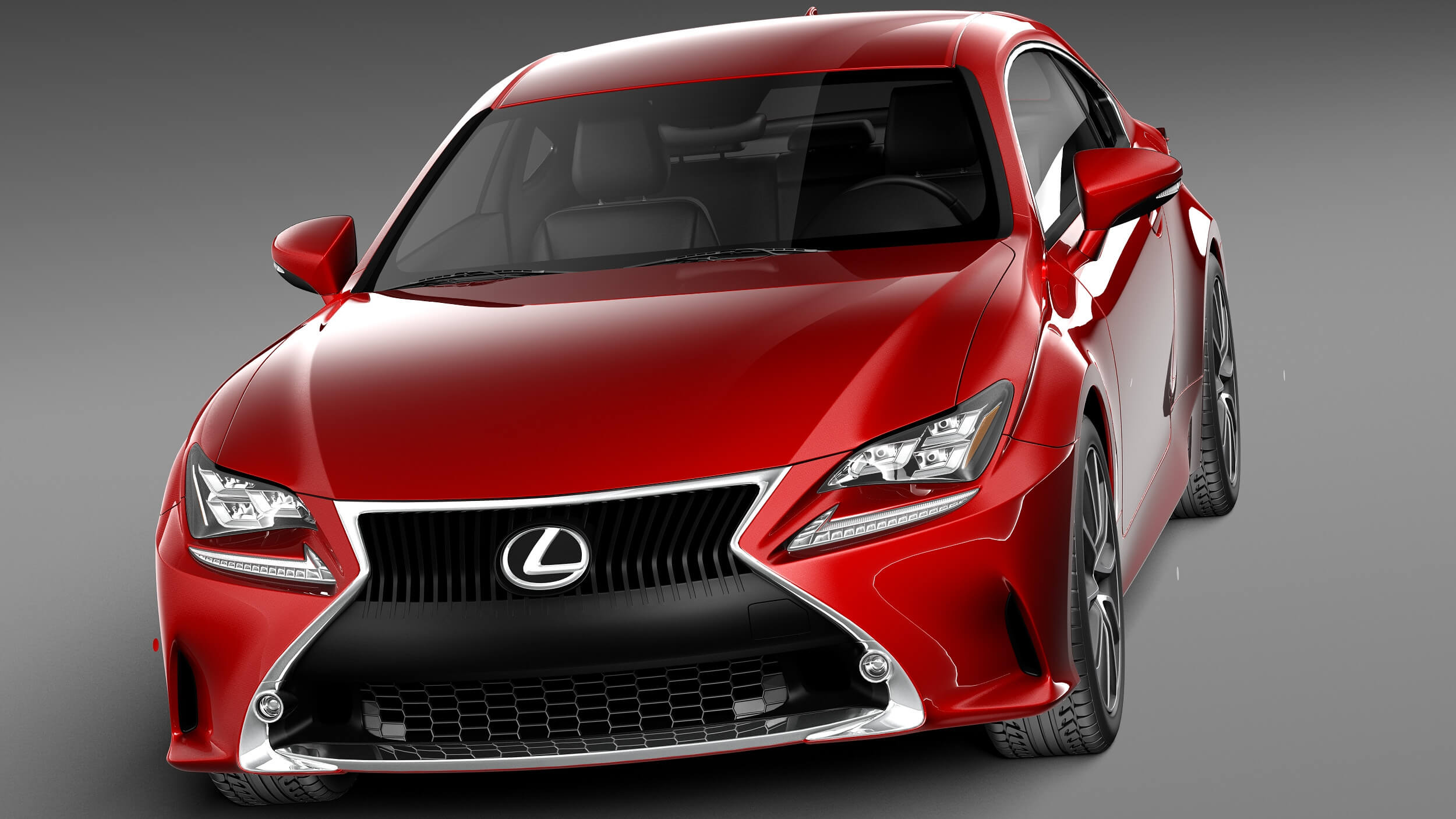 Lexus RC 2015 - 3D Model by SQUIR
