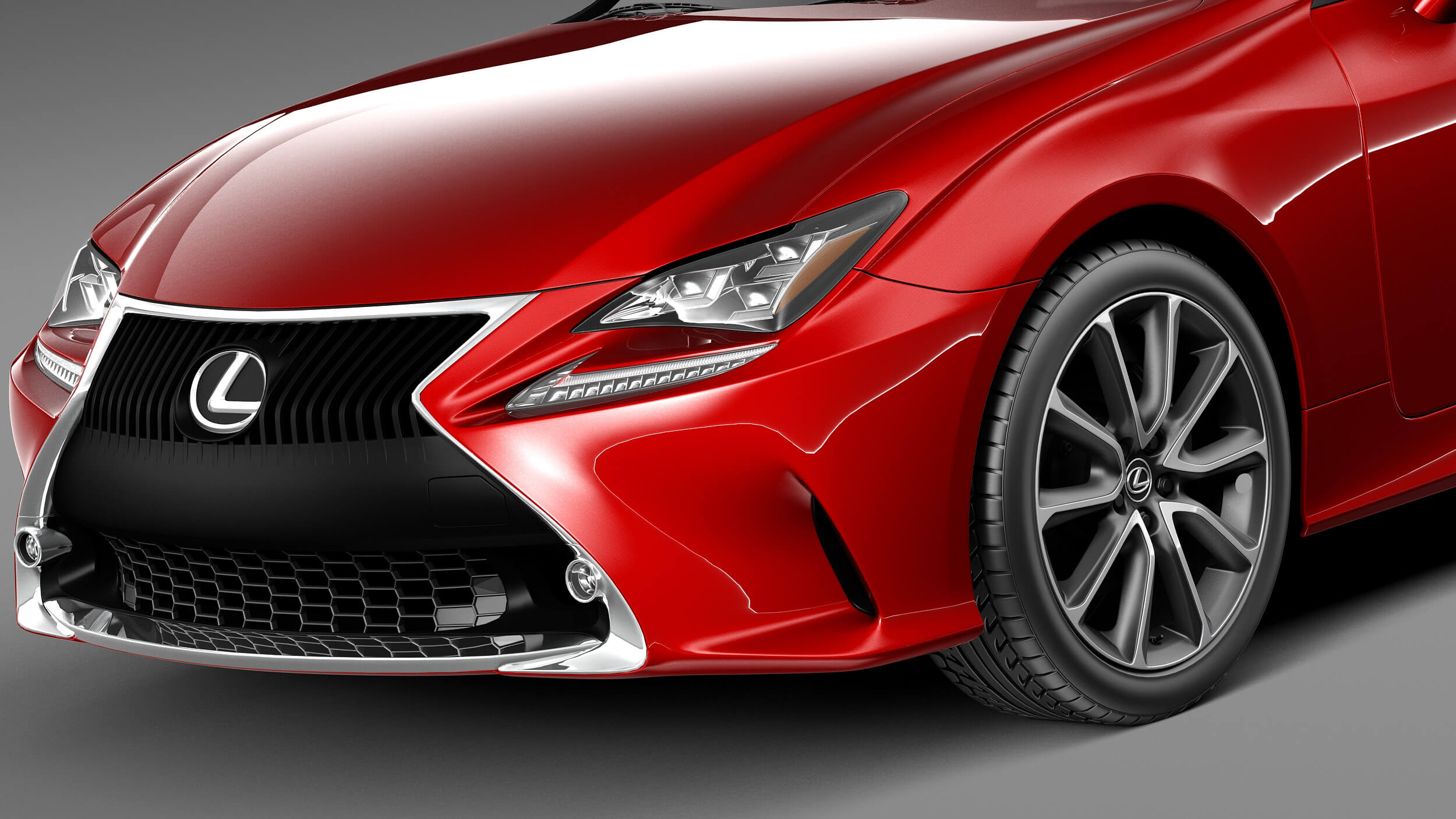 Lexus RC 2015 - 3D Model by SQUIR
