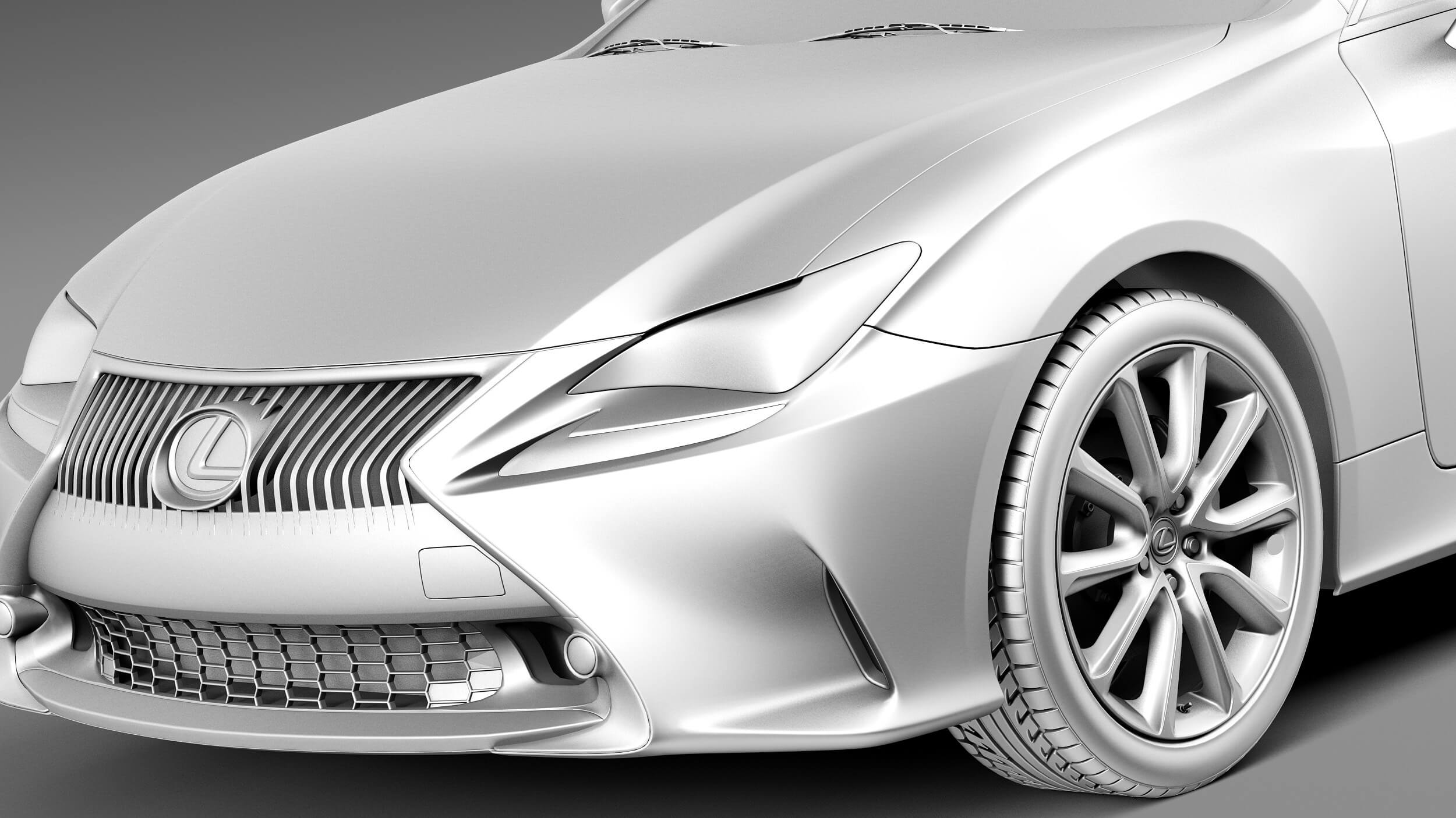 Lexus RC 2015 - 3D Model by SQUIR
