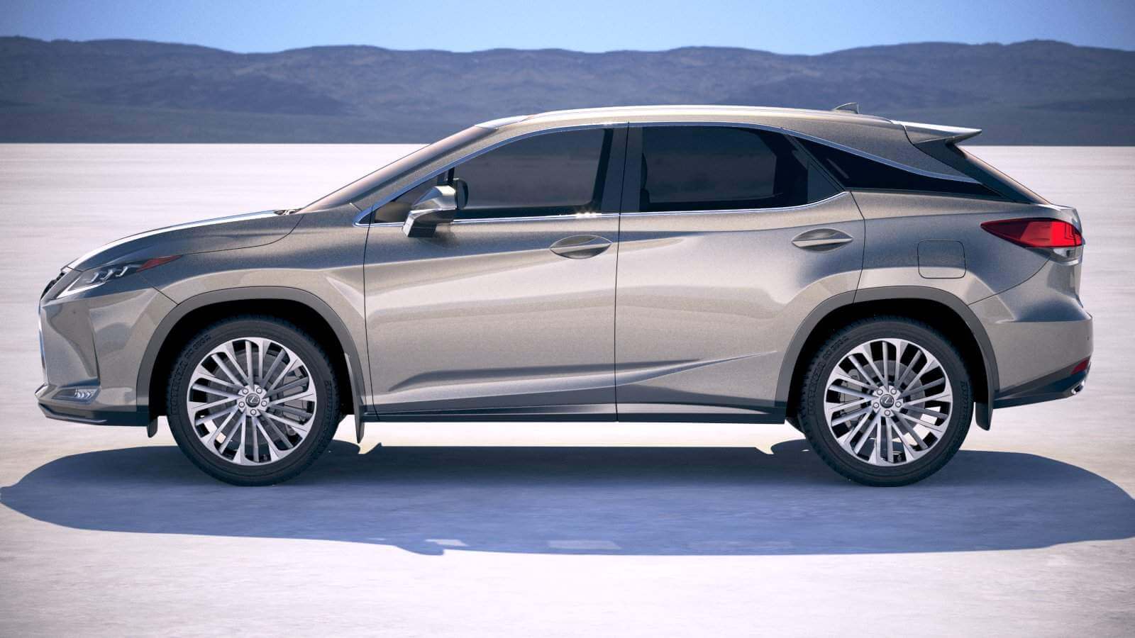 Lexus RX 2020 - 3D Model by SQUIR