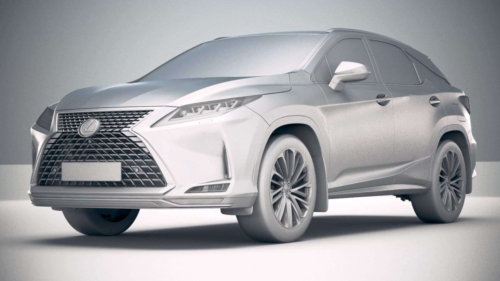 Lexus RX 2020 - 3D Model by SQUIR
