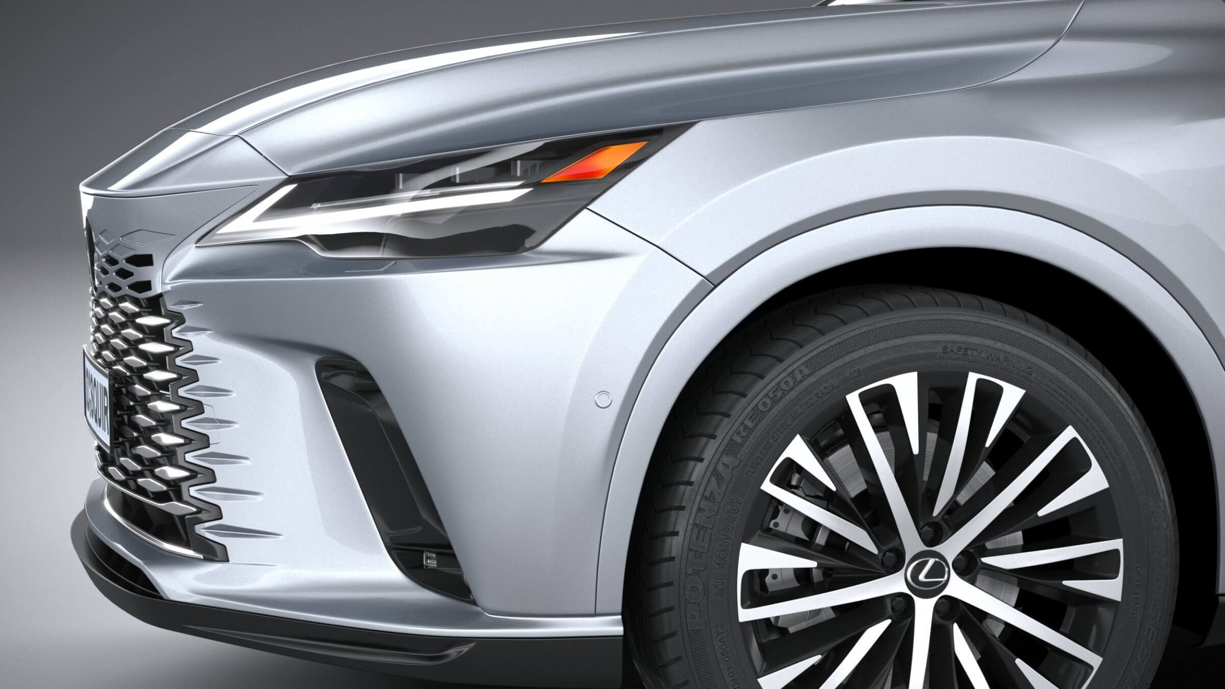 Lexus RX 450 2023 - 3D Model by SQUIR