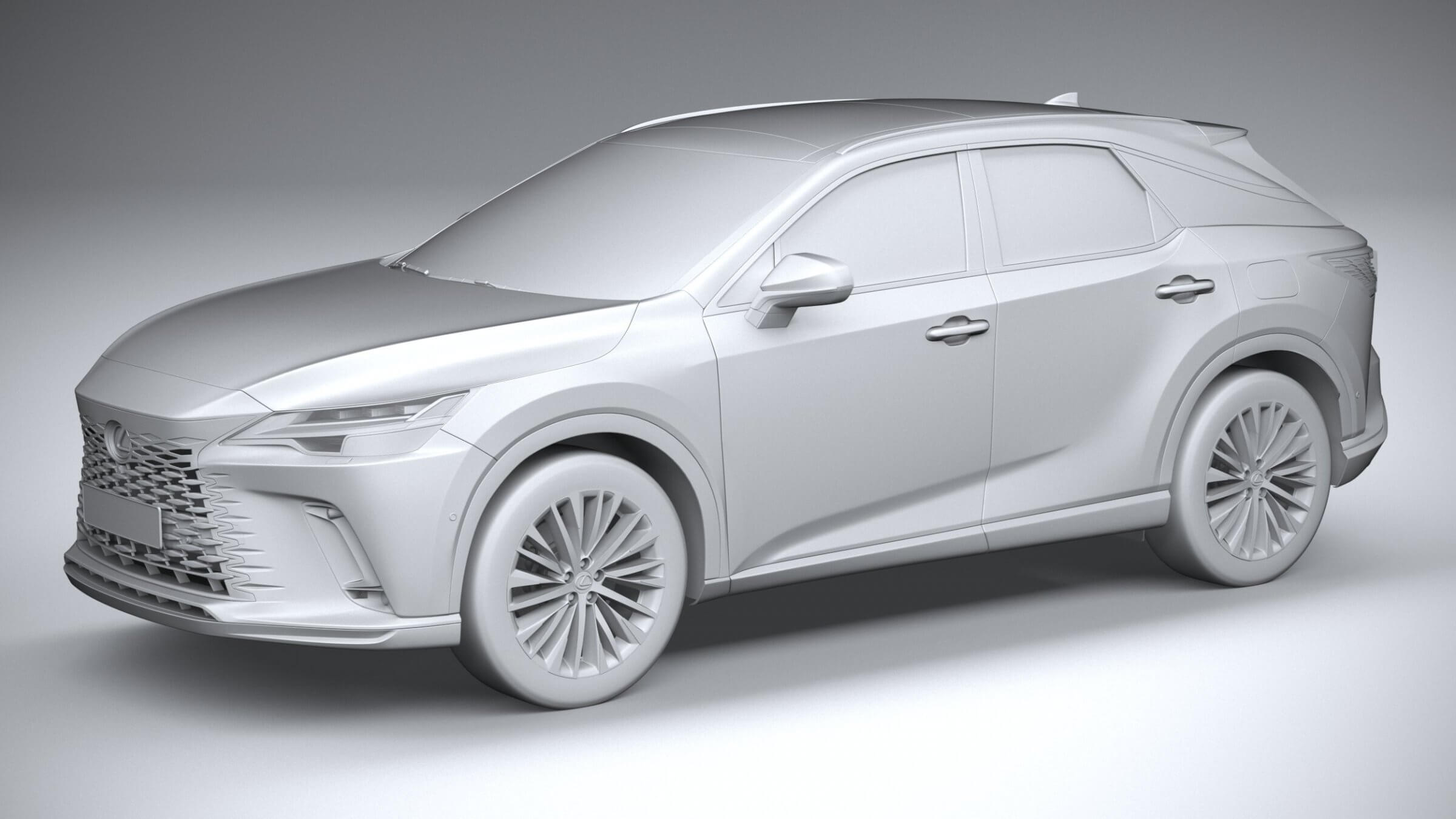 Lexus RX 450 2023 - 3D Model by SQUIR