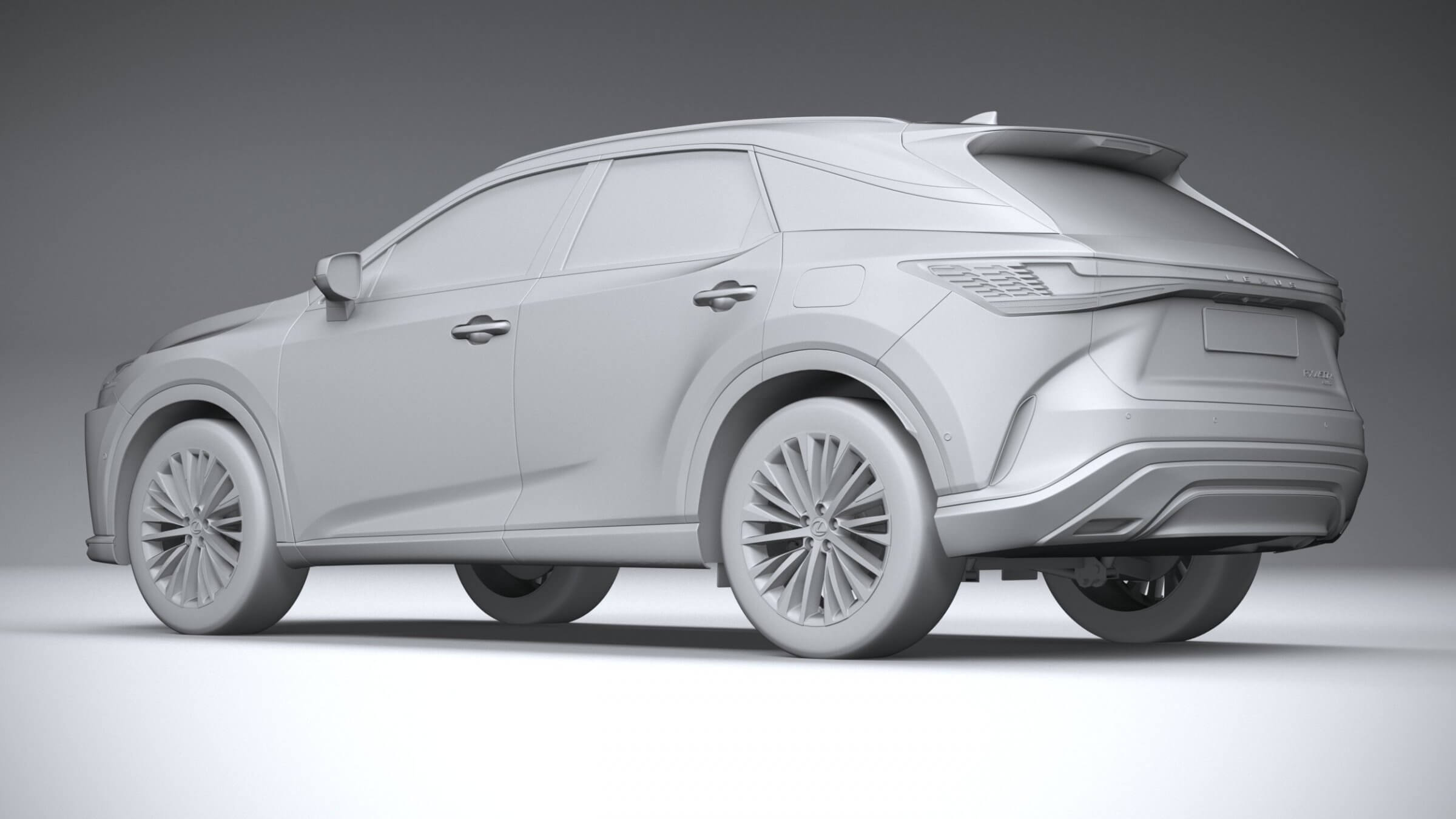Lexus RX 450 2023 - 3D Model by SQUIR