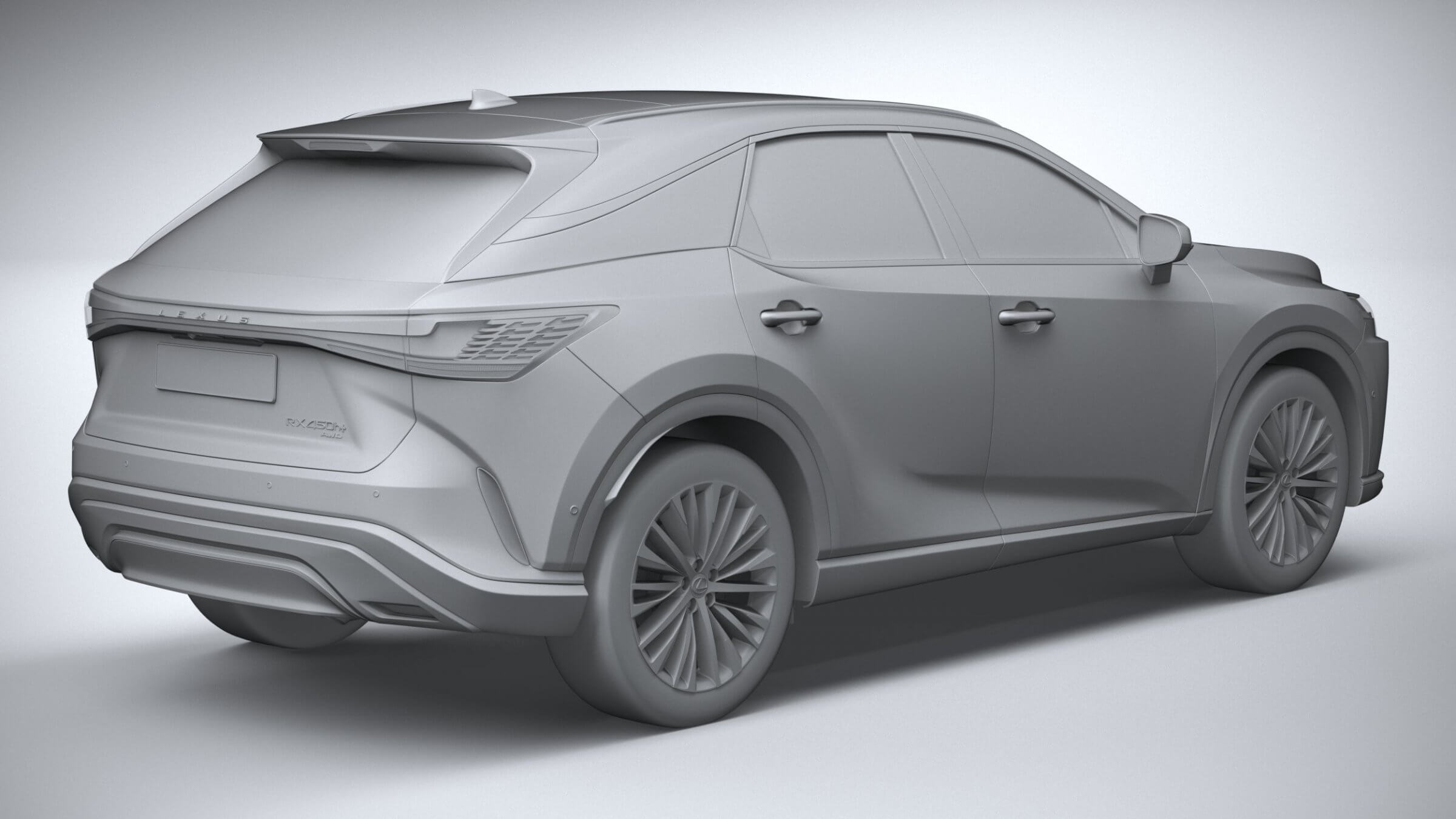 Lexus RX 450 2023 - 3D Model by SQUIR
