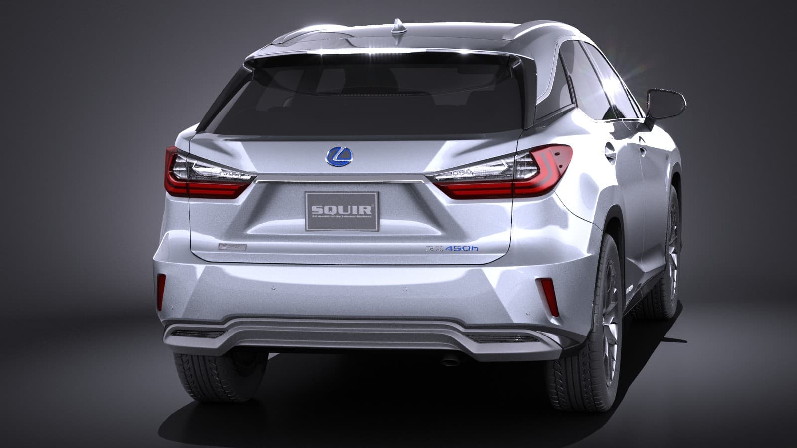Lexus RX 450h F Sport 2016 - 3D Model by SQUIR
