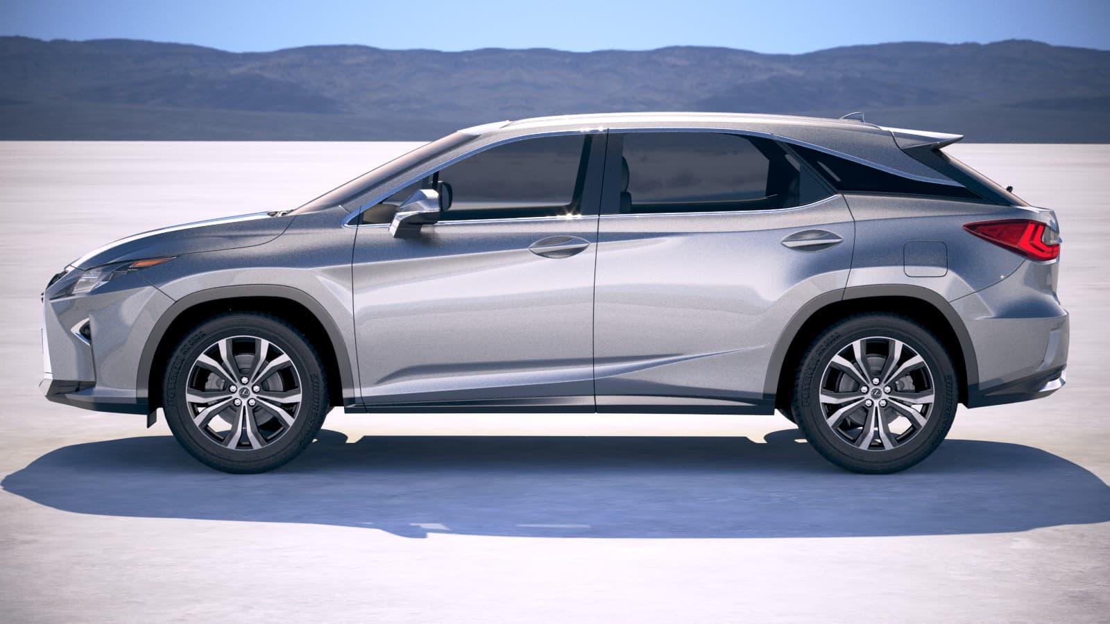 Lexus RX L 2018 - 3D Model by SQUIR