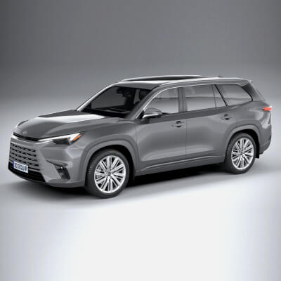 Lexus TX 350H 2024 - 3D Model by SQUIR