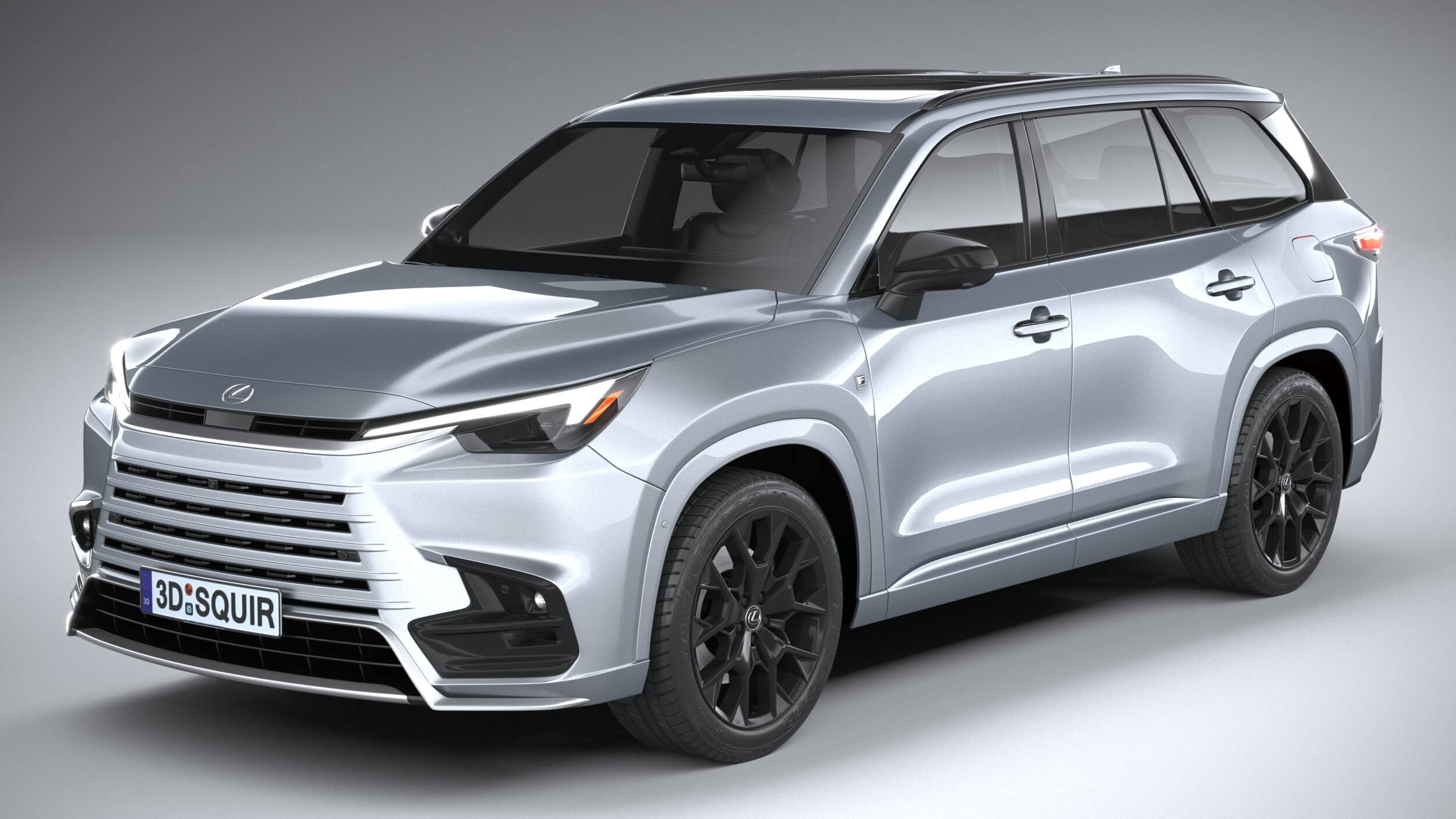 Lexus TX 500H 2024 - 3D Model by SQUIR