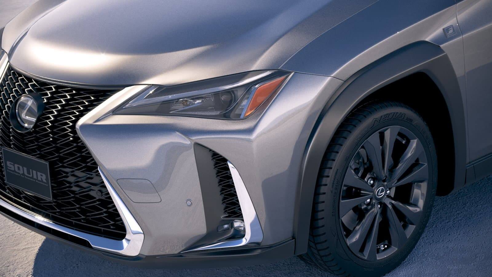 Lexus UX 2019 - 3D Model by SQUIR