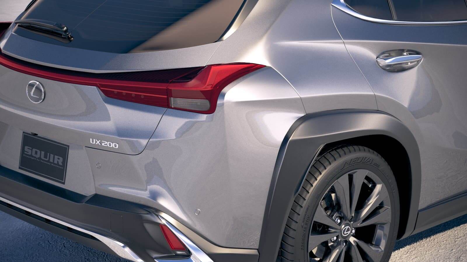 Lexus UX 2019 - 3D Model by SQUIR