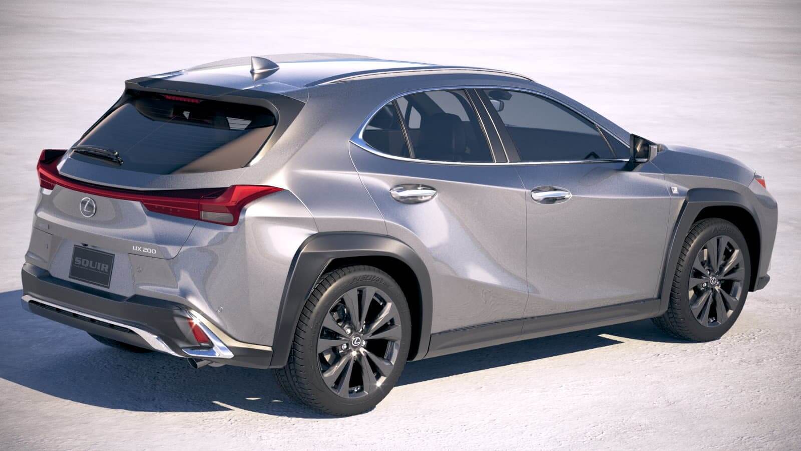 Lexus UX 2019 - 3D Model by SQUIR