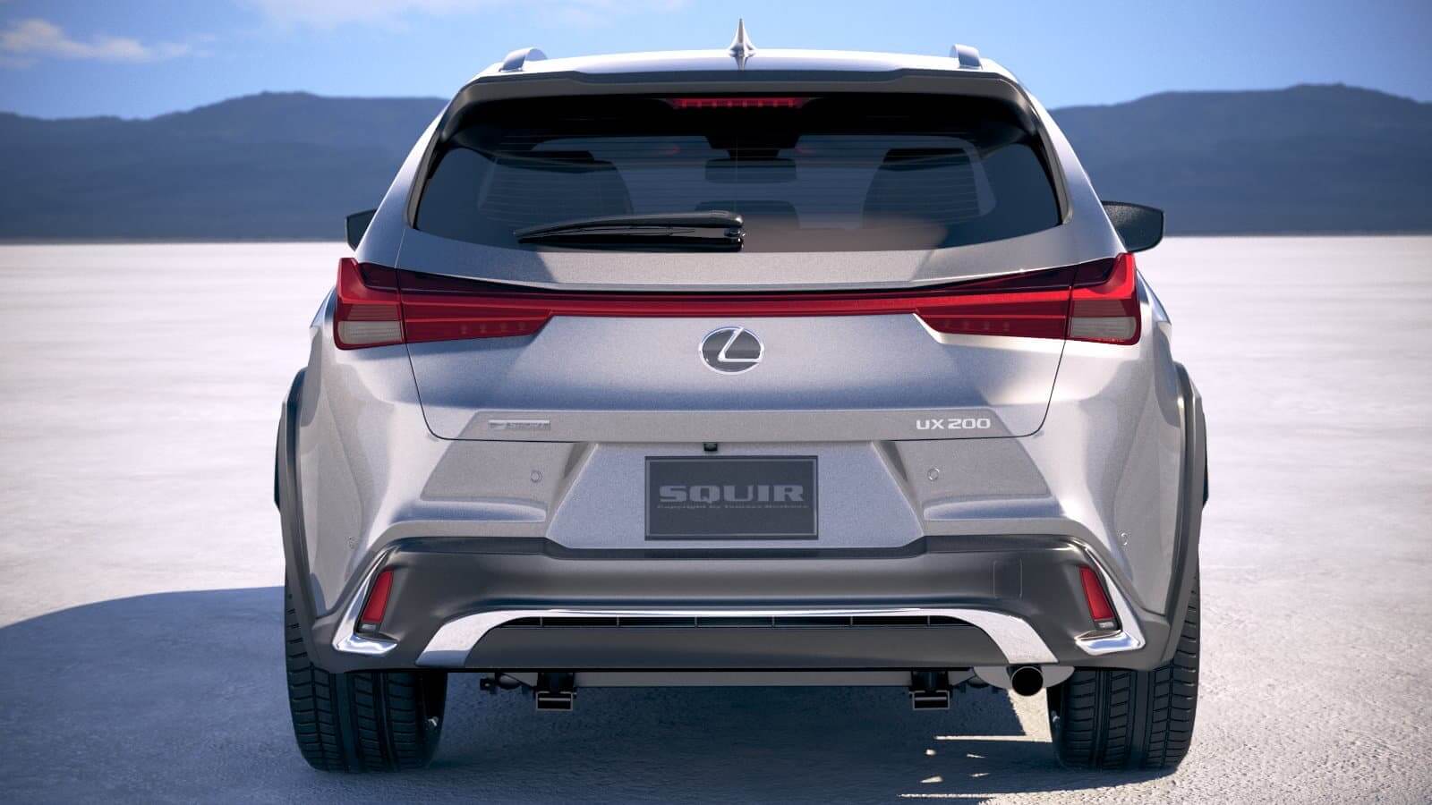 Lexus UX 2019 - 3D Model by SQUIR