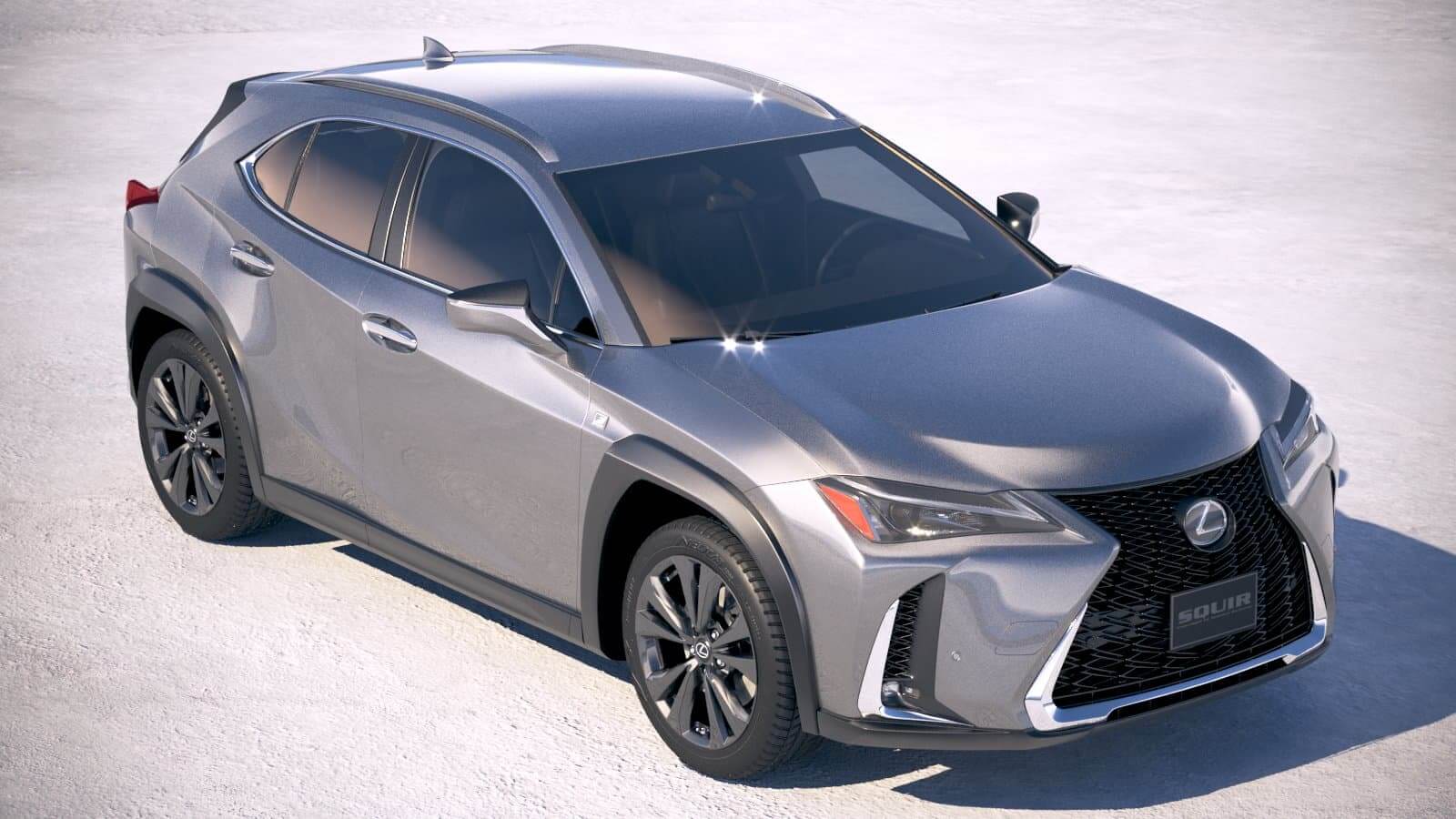 Lexus UX 2019 - 3D Model by SQUIR