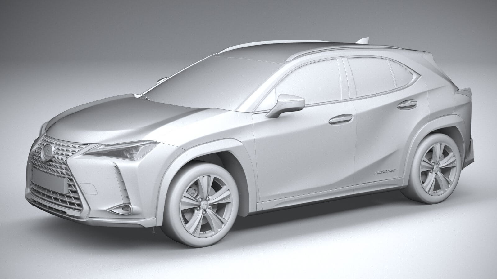 Lexus UX 300e 2021 - 3D Model by SQUIR