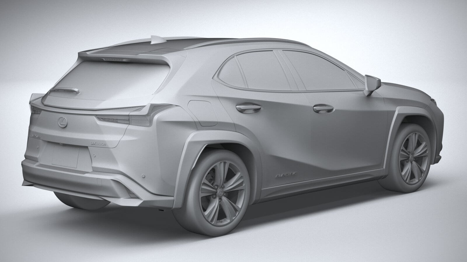 Lexus UX 300e 2021 - 3D Model by SQUIR