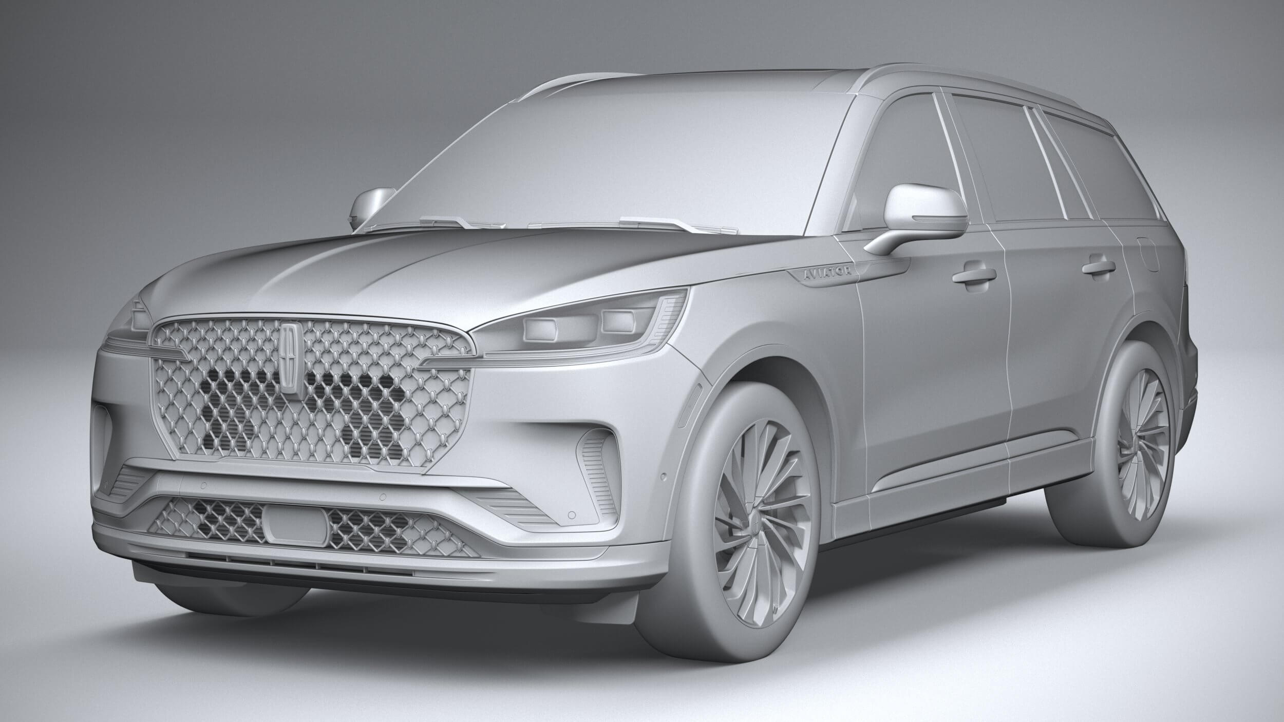 Lincoln Aviator 2025 - 3D Model by SQUIR