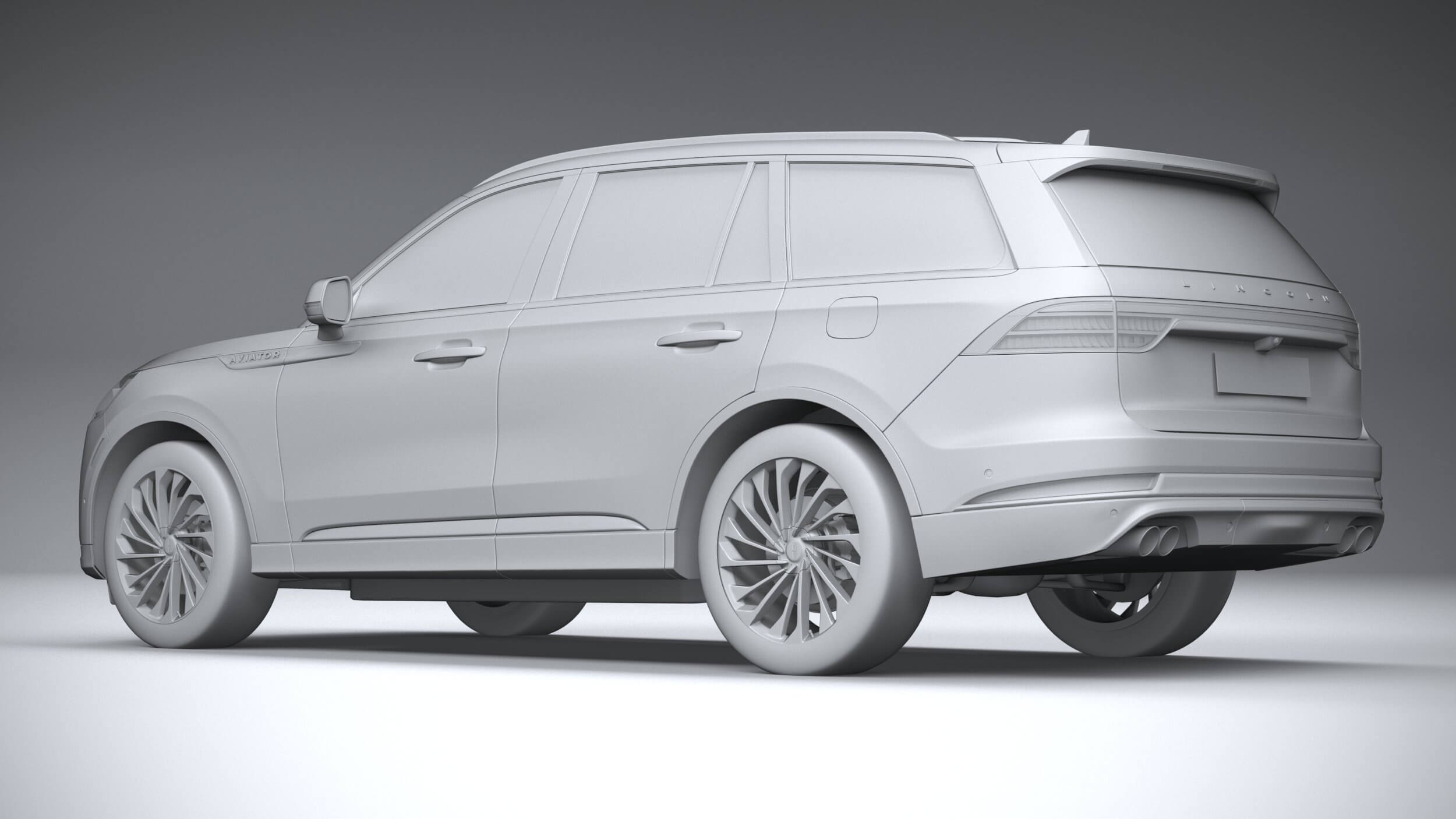 Lincoln Aviator 2025 - 3D Model by SQUIR